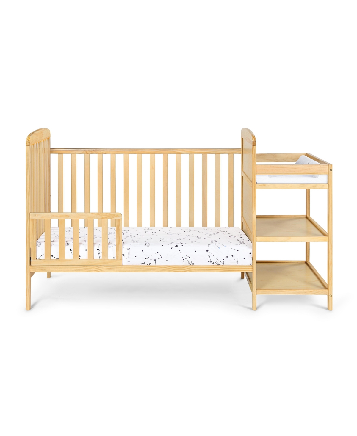 Click here for ForestnSky Natural Wood Crib and Changer Combo wit... prices