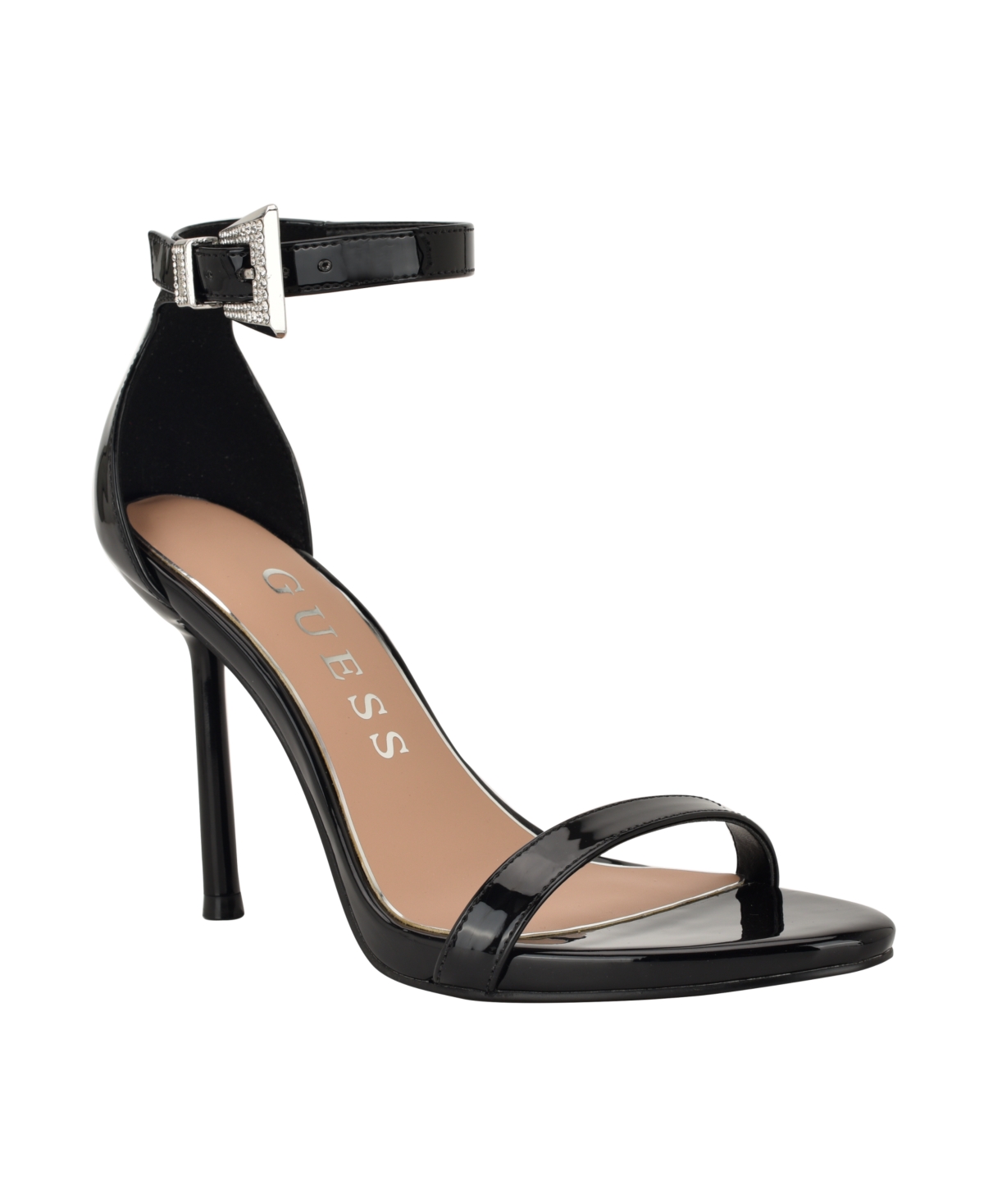 Click here for Guess Womens Insraa Rhinestone Buckle Stiletto San... prices