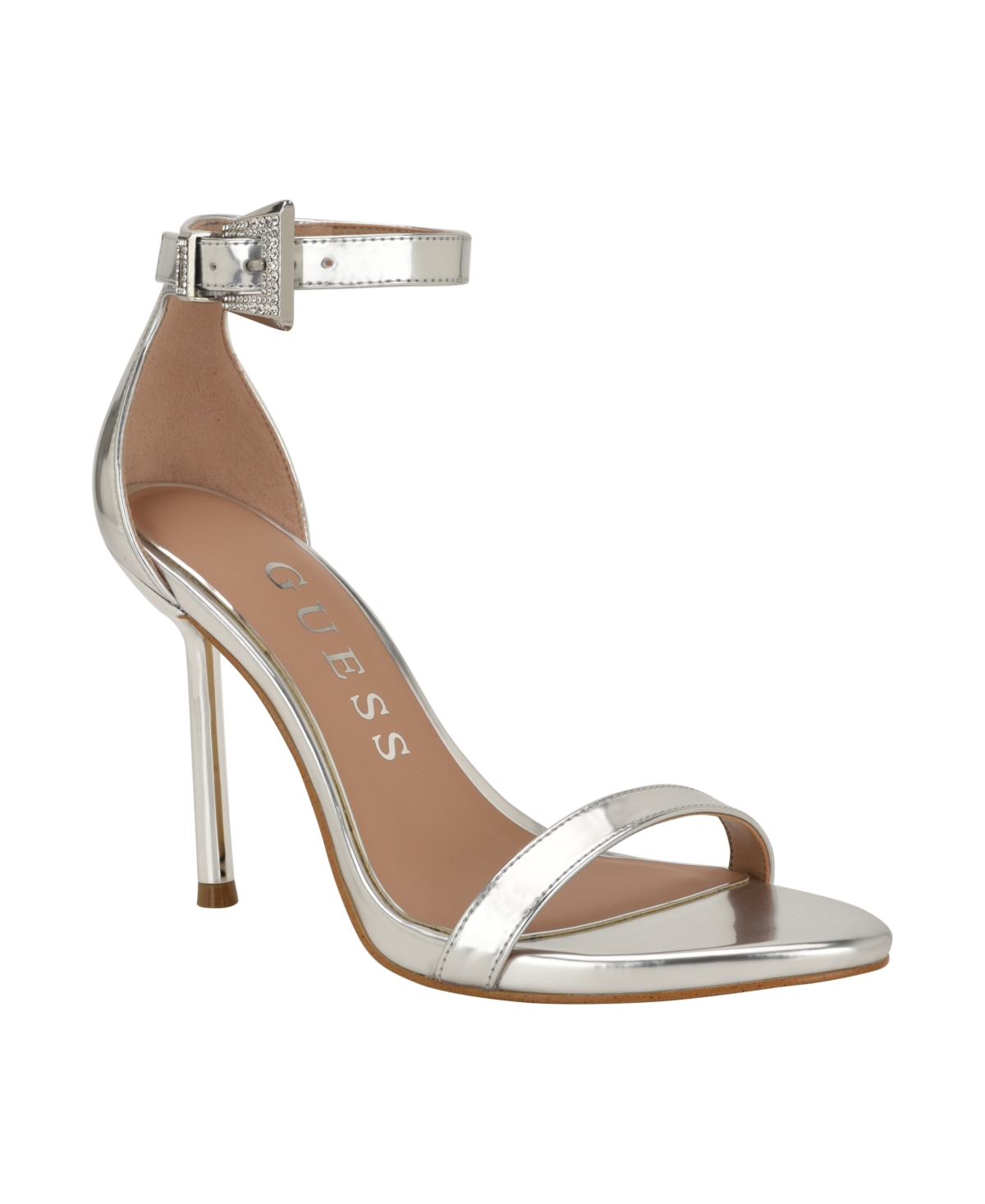 Click here for Guess Womens Insraa Rhinestone Buckle Stiletto San... prices