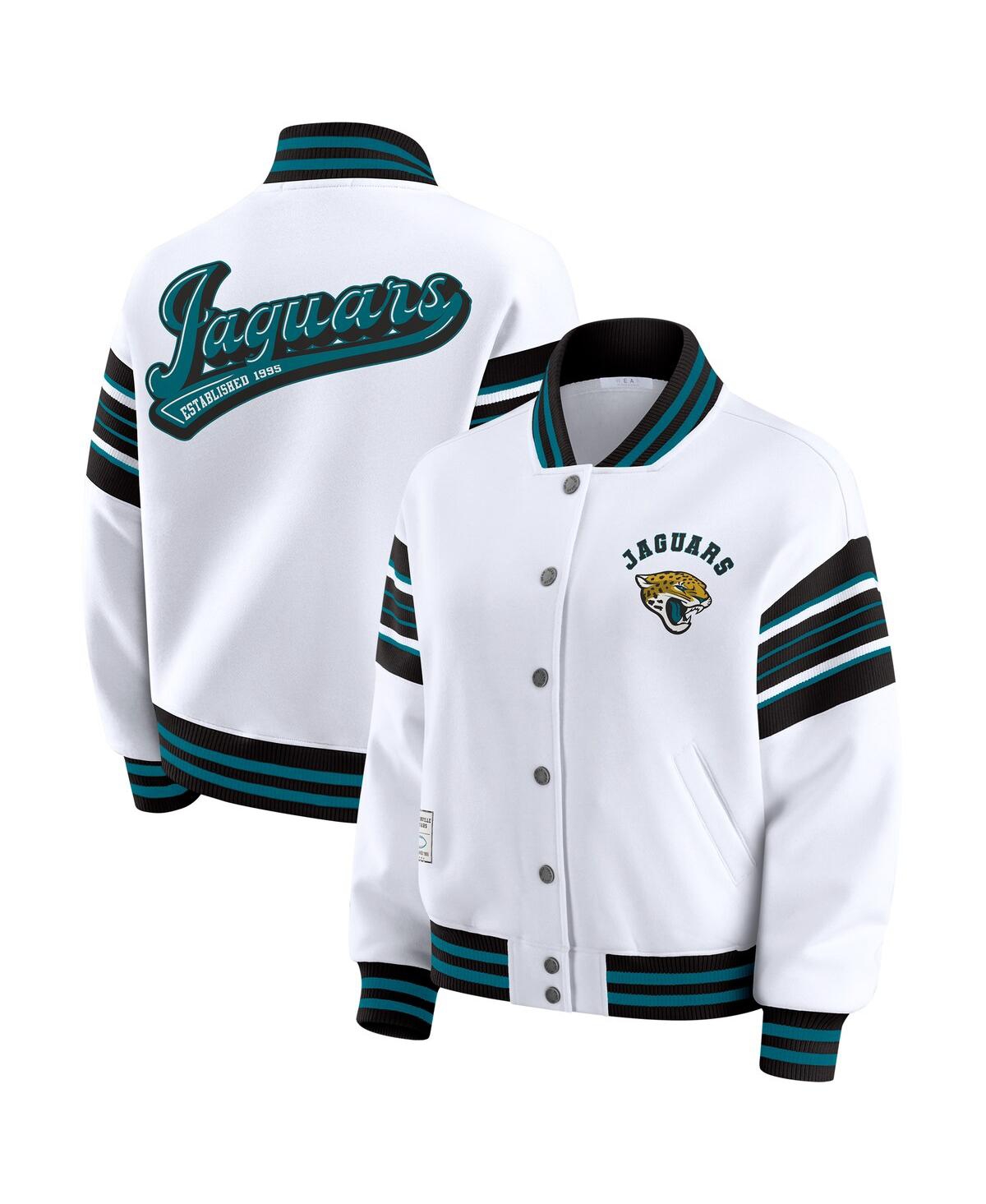 Click here for Wear by Erin Andrews Womens White Jacksonville Jag... prices