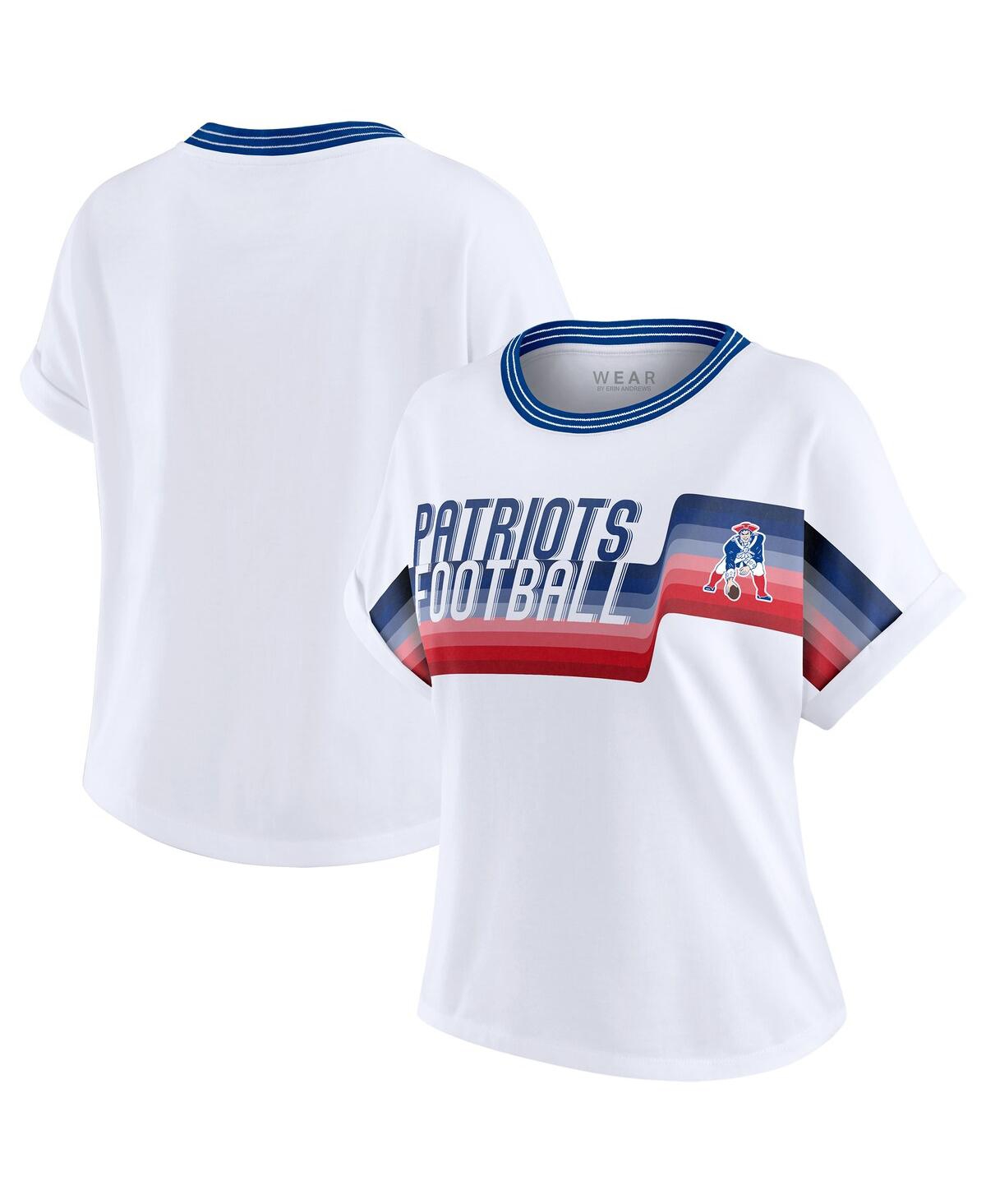 Click here for Wear by Erin Andrews Womens White New England Patr... prices