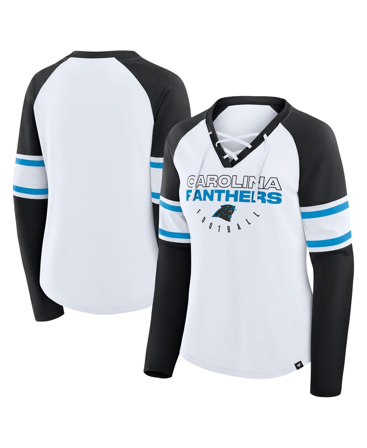 Click here for Fanatics Womens White/Black Carolina Panthers Redz... prices