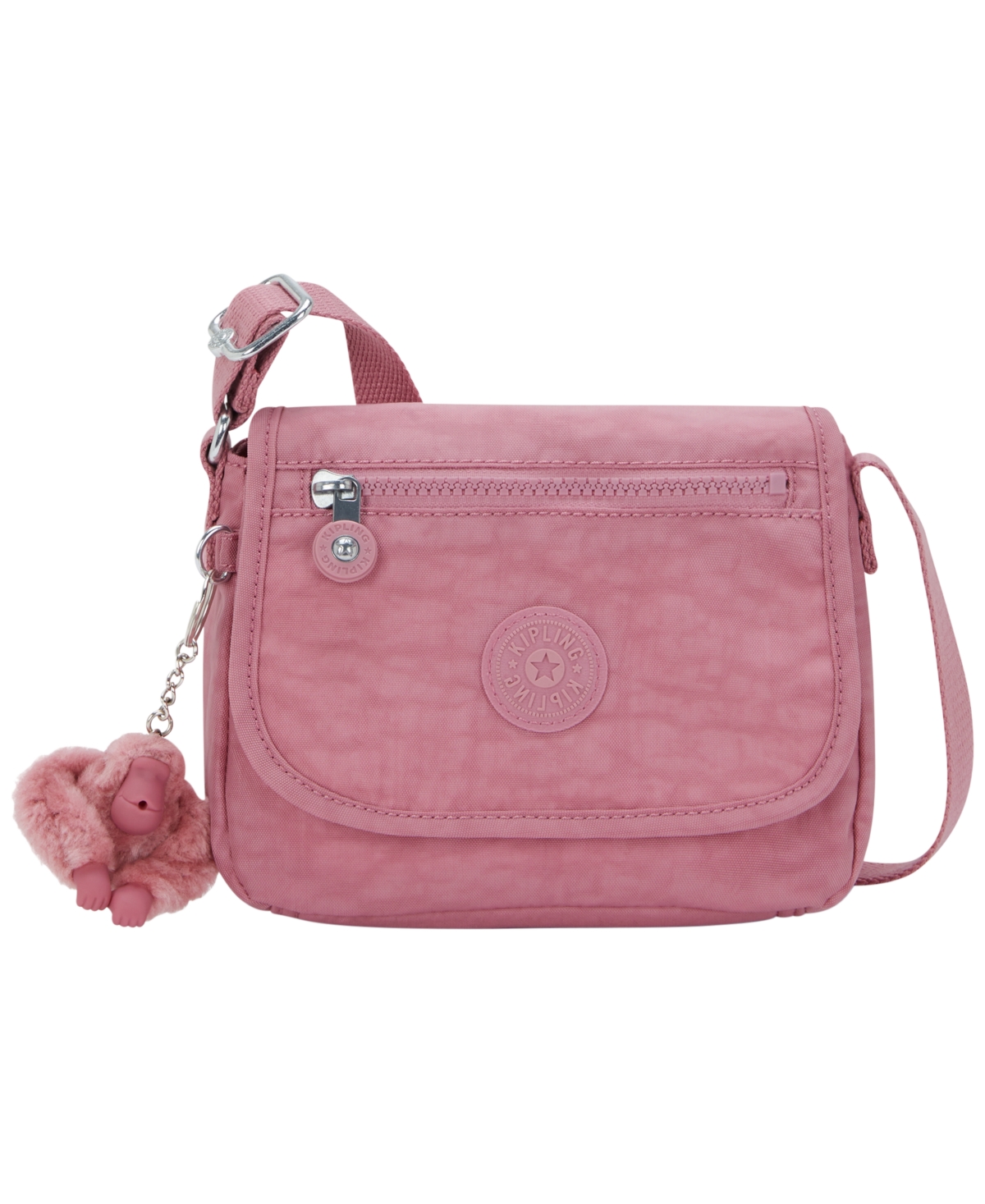 Click here for Kipling Sabian Mini Crossbody Bag - Cosmo Pink prices