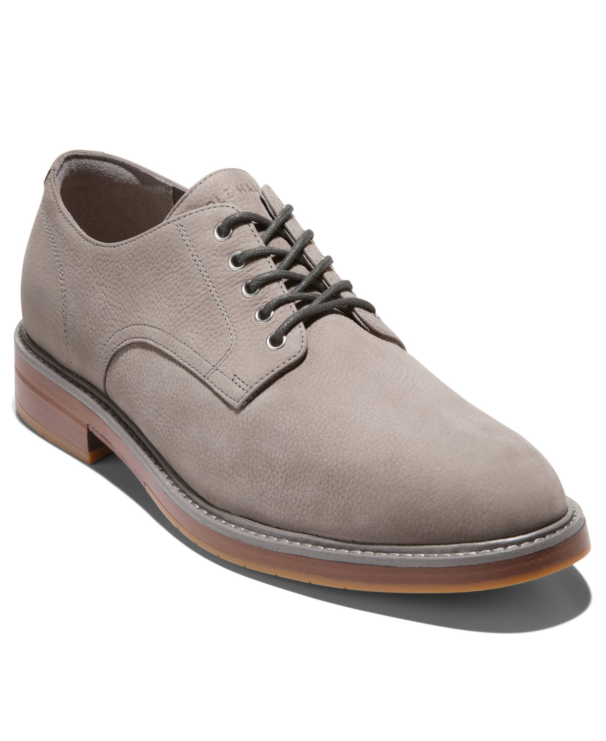 Click here for Cole Haan Mens Judson Grand Plain Toe Oxford - Iro... prices