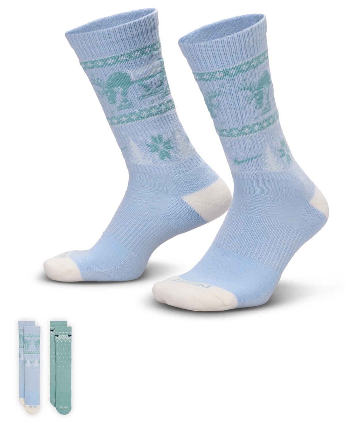 Click here for Nike Mens 2-Pack Everyday Cushioned Winter Wonderl... prices