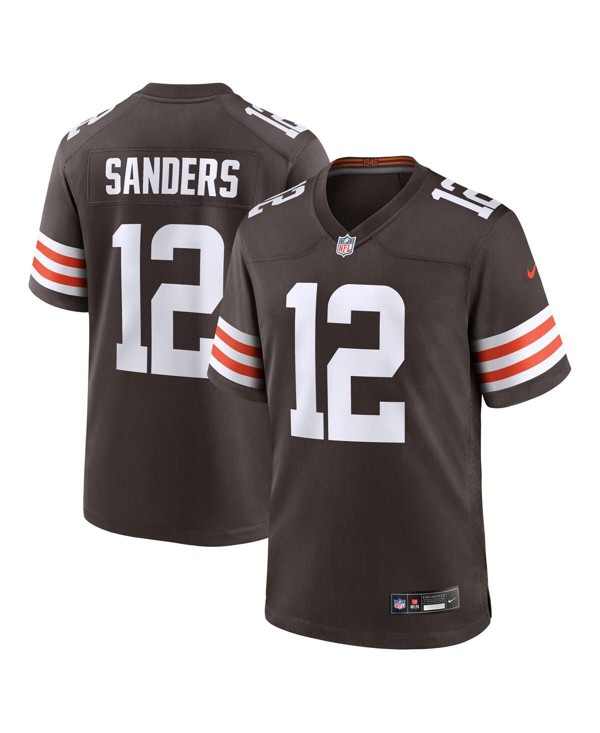 Click here for Nike Big Boys and Girls Shedeur Sanders Brown Clev... prices