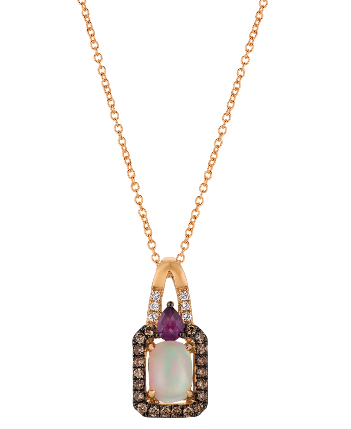 Click here for Le Vian Opal (.50 ct. t.w.)  Rhodolite (.15 ct. t.... prices