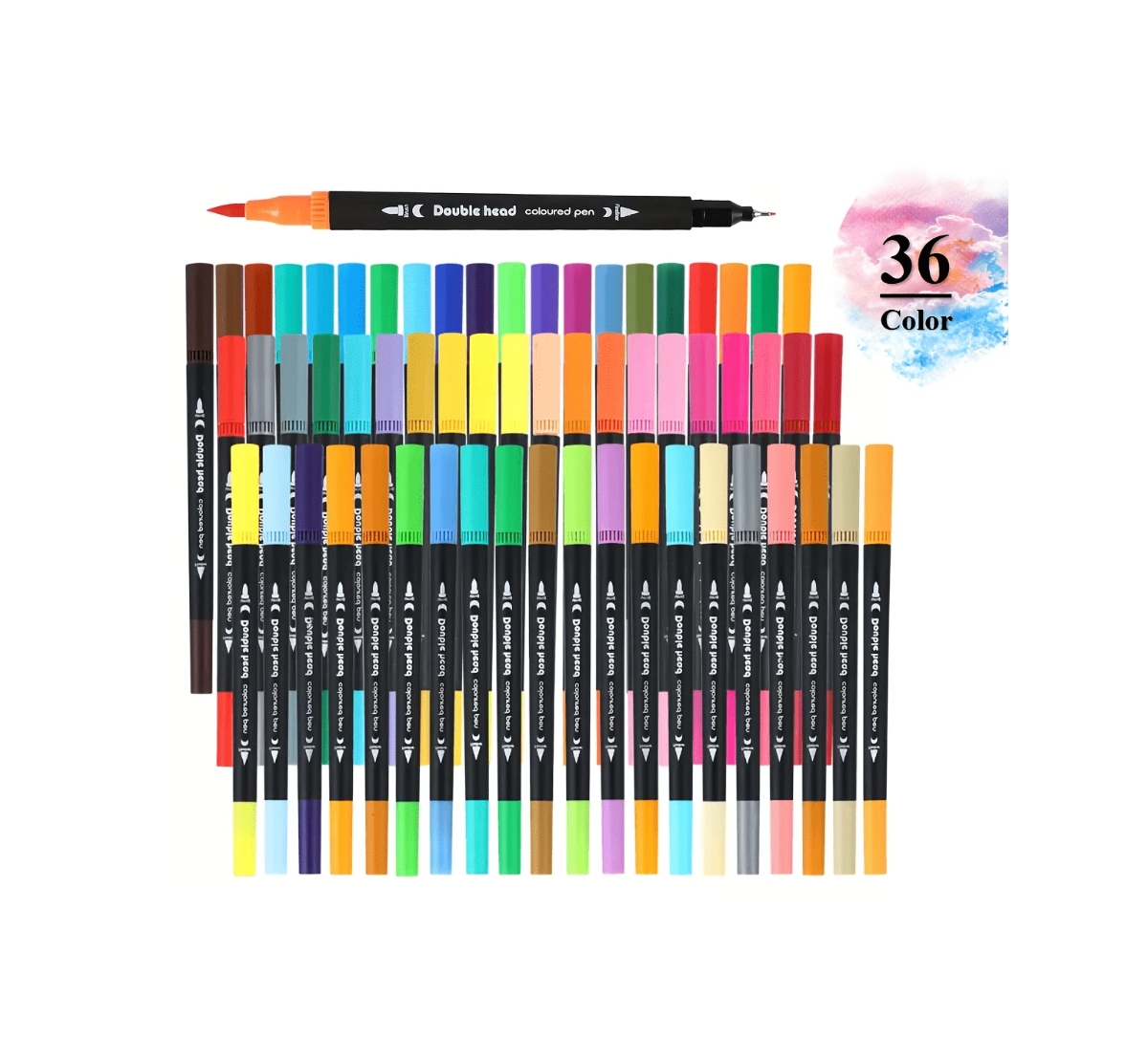 Click here for Htutwoo 36 Colors Dual Tip Art Markers Pens  Artis... prices