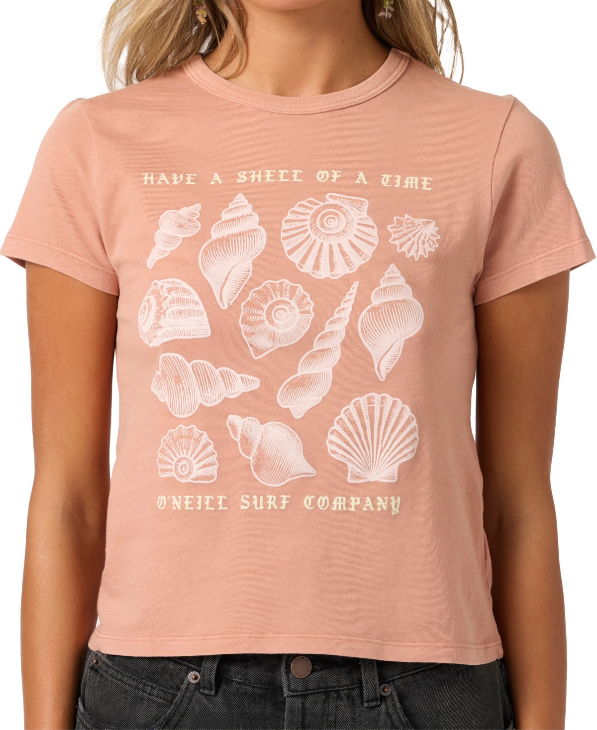 Click here for ONeill Womens Seashell Sands Screen Printed T-Shir... prices