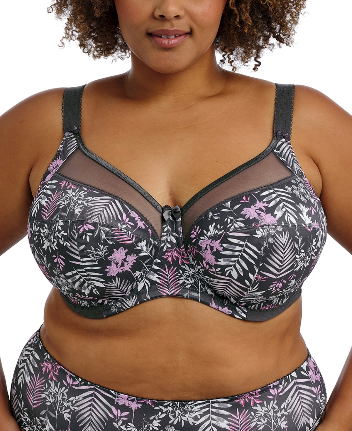 Click here for Goddess Womens Kayla Underwire Bra - Charcoal prices