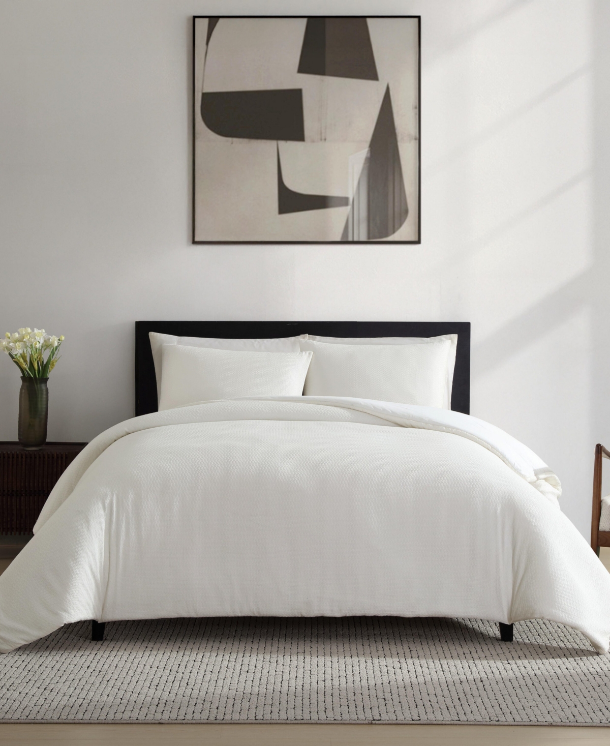 Click here for Vera Wang Threaded Basketweave Cotton 3-Pc. Comfor... prices