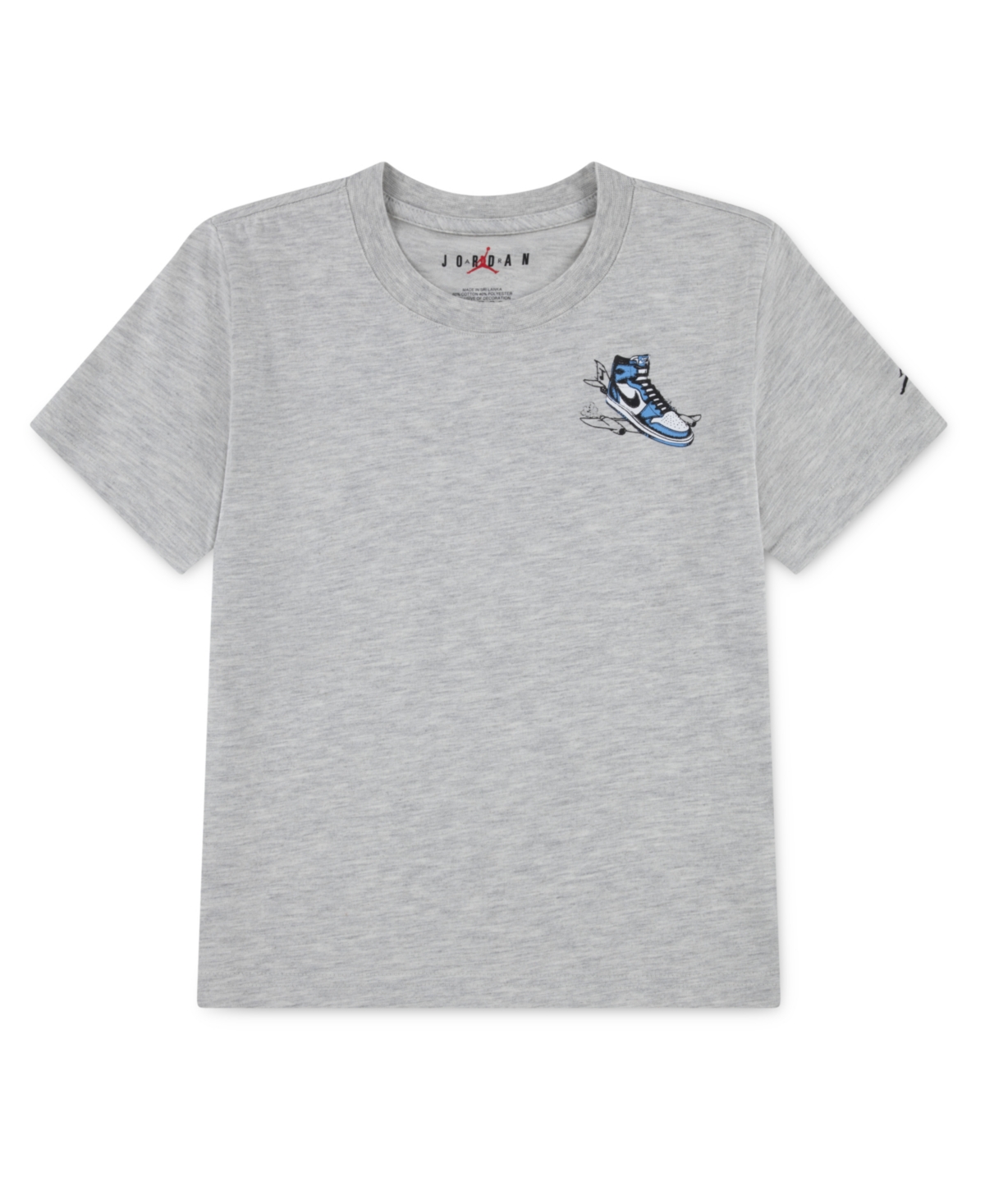 Click here for Jordan Boys 4-7 Crewneck Short-Sleeve T-Shirt - Gr... prices