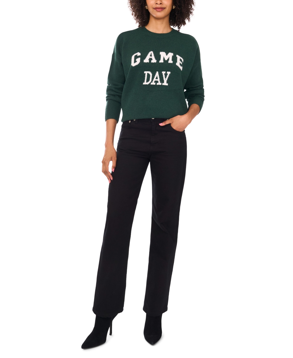Click here for Vince Camuto Womens Crew Neck Long Sleeve Sweater... prices