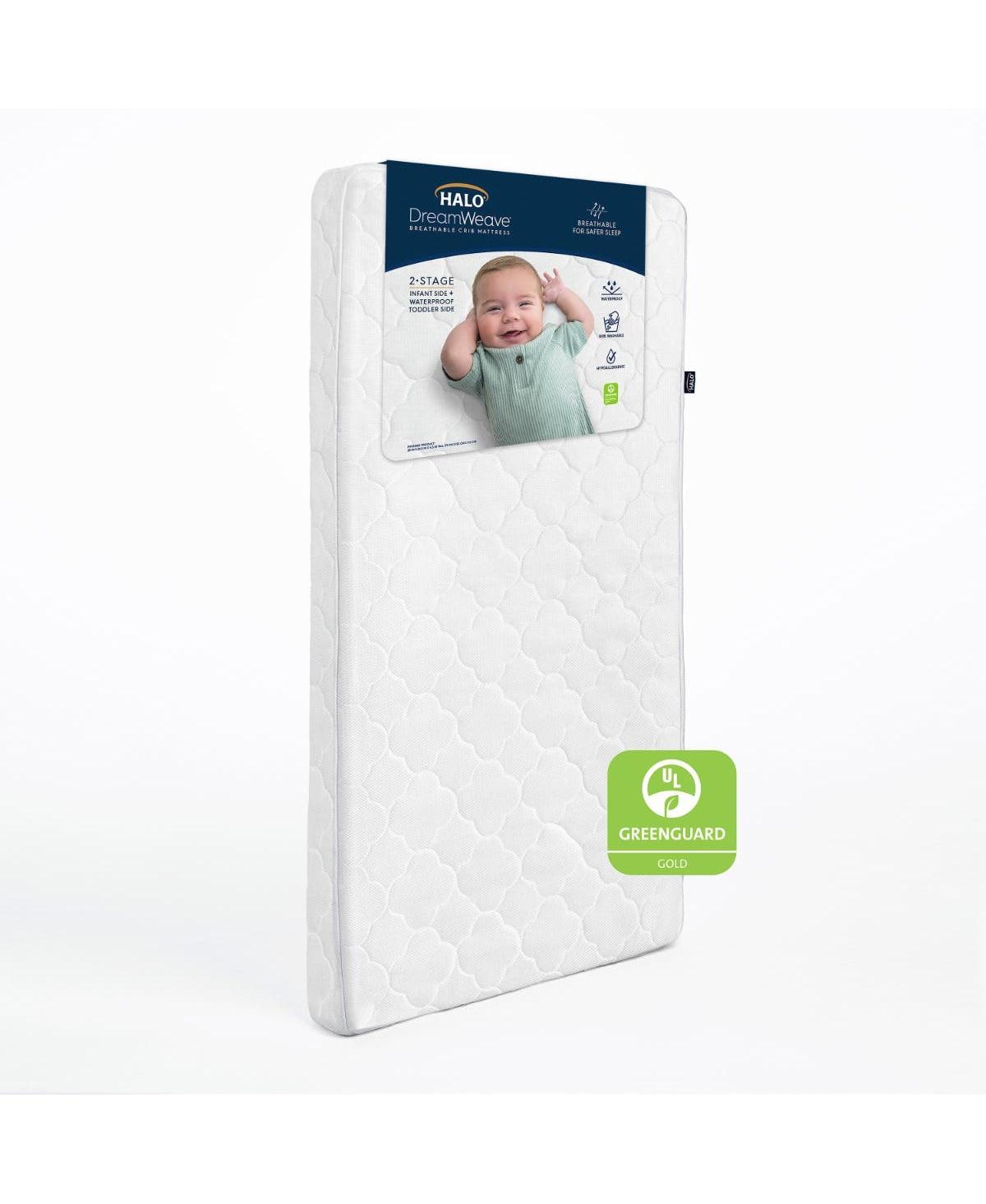 Click here for halo Dreamweave Breathable Crib & Toddler Mattress... prices