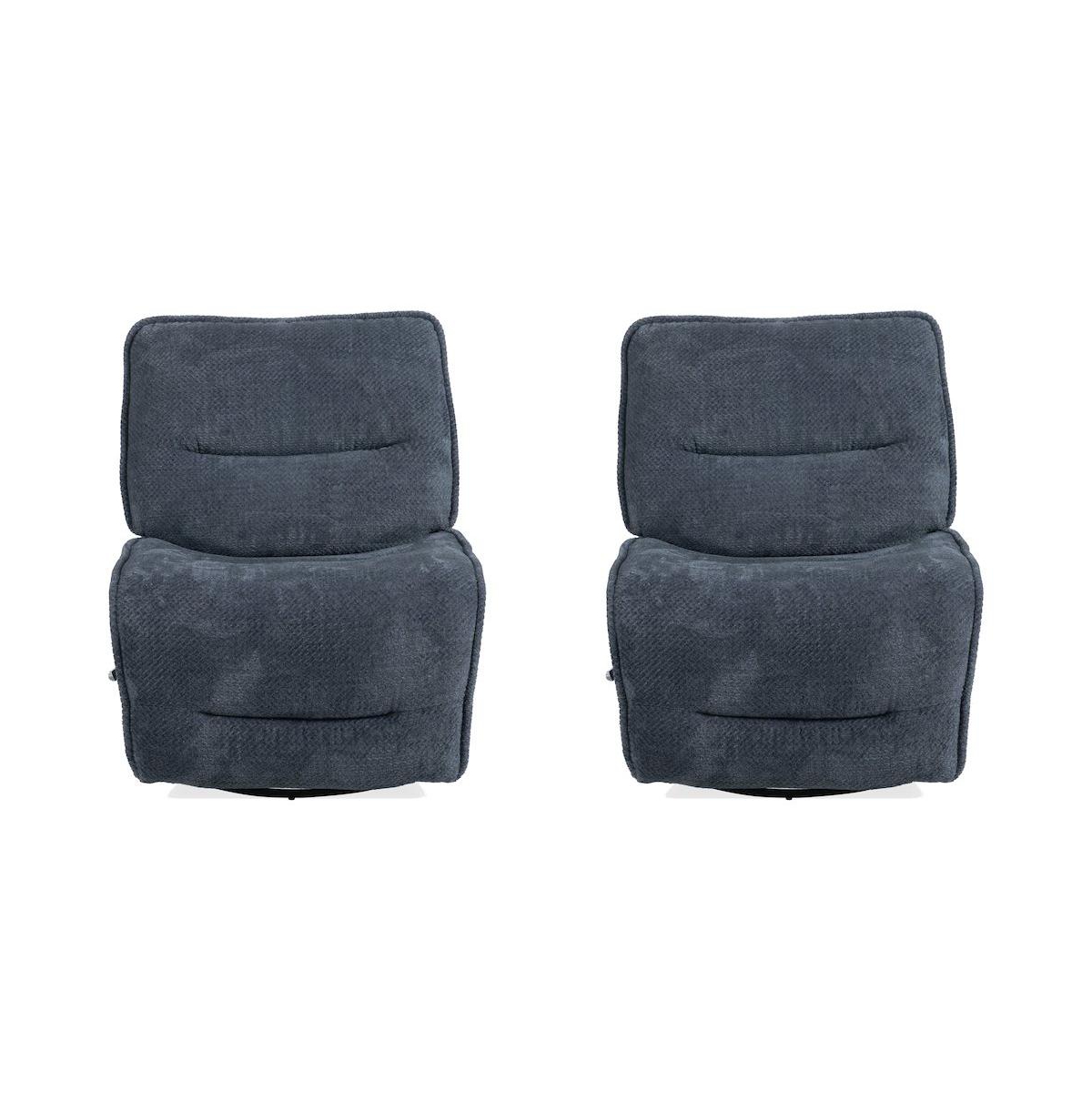 Click here for Parker Living Leo - Midnight Blue Armless Recliner... prices