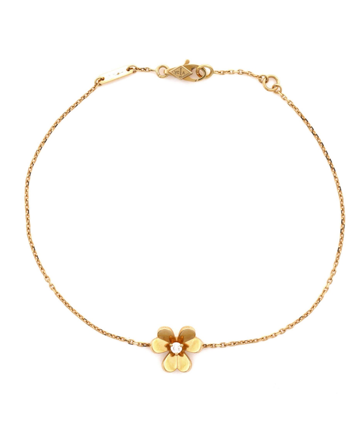 Click here for Pre-Owned Van Cleef & Arpels Frivole Bracelet - 18... prices