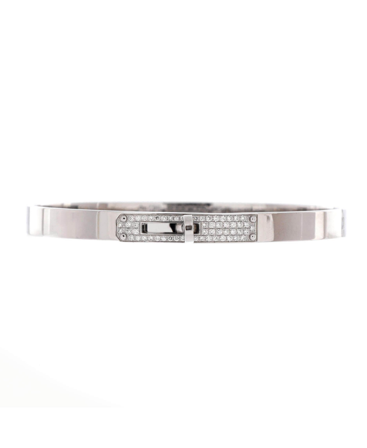Click here for Pre-Owned Hermes Kelly Bracelet - 18k white gold prices