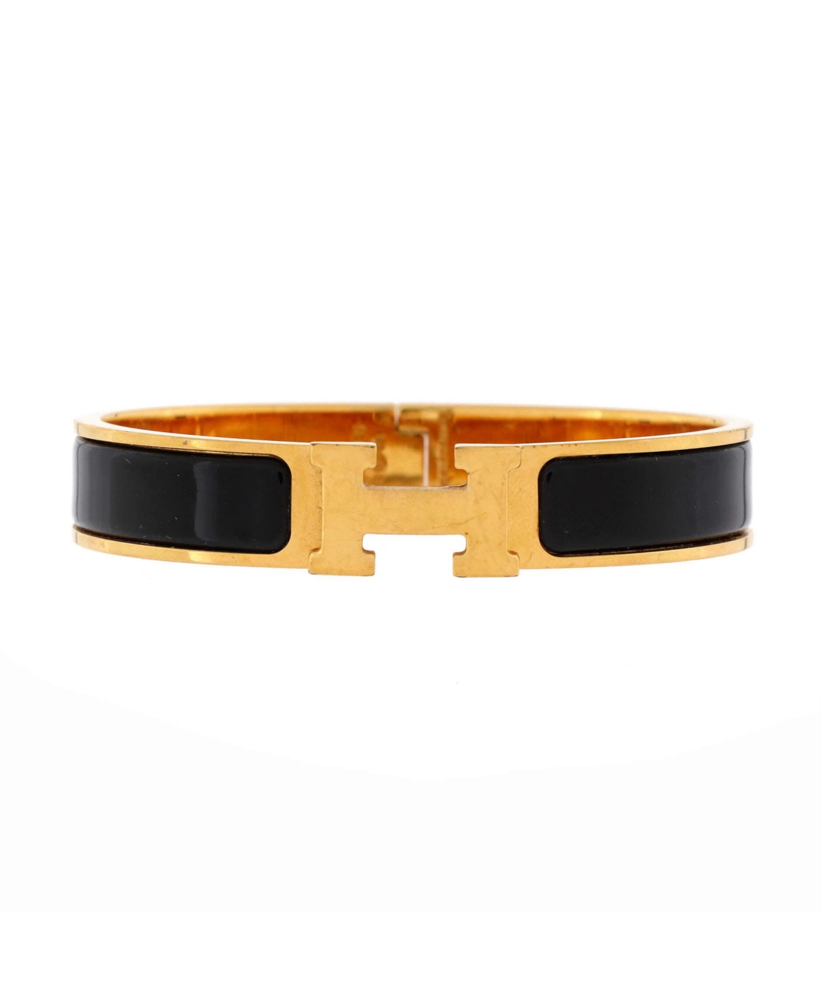 Click here for Pre-Owned Hermes Clic H Bracelet - Enamel prices