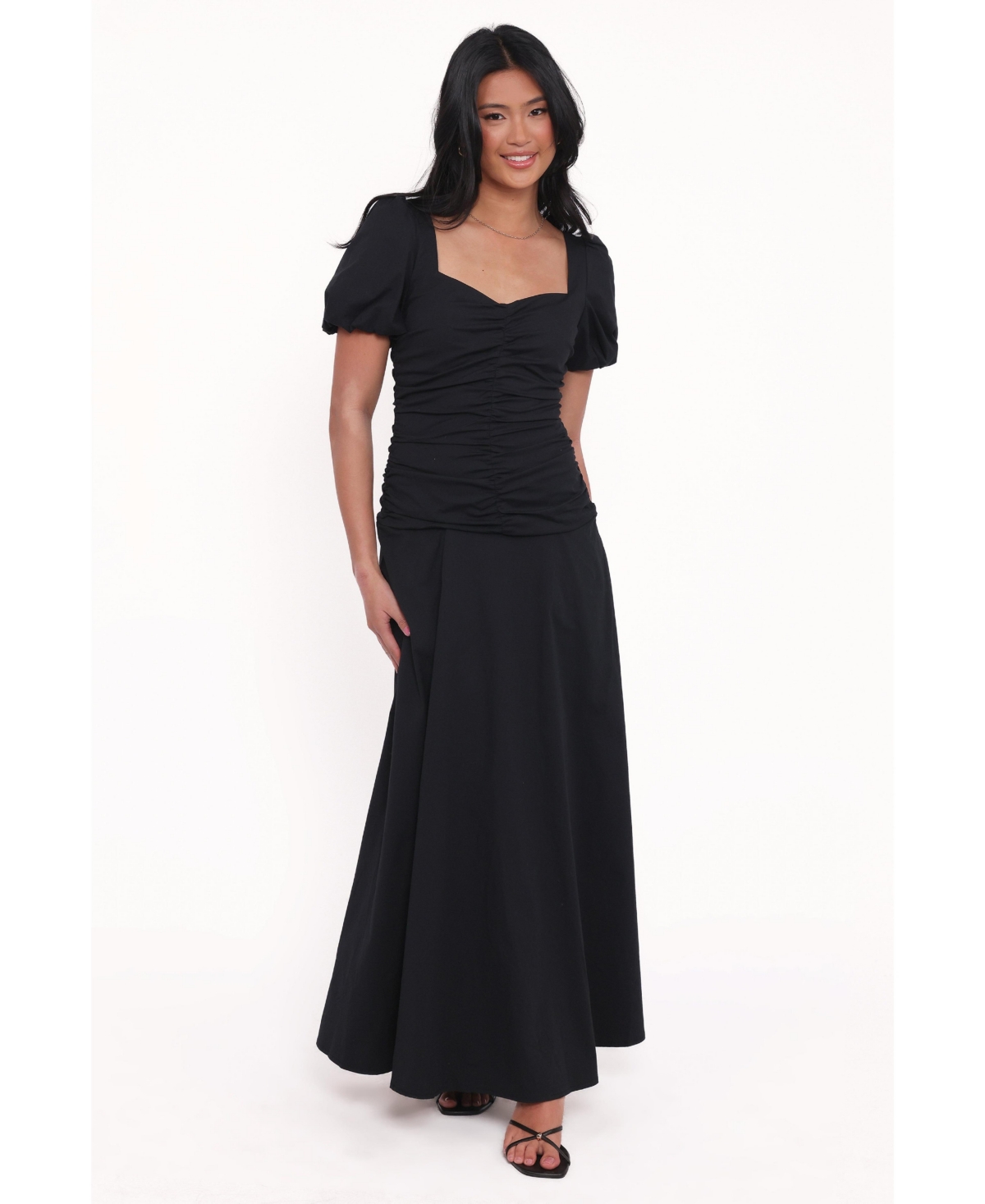 Click here for Petal and Pup Womens Denver Midi Dress - Black prices