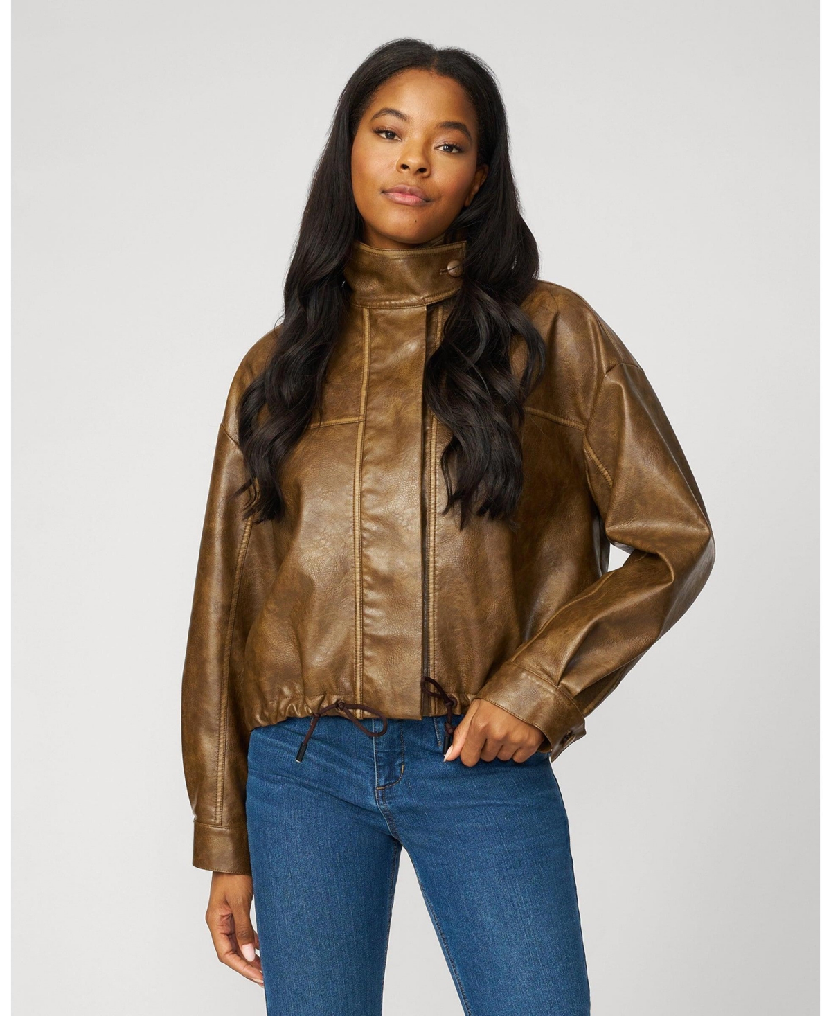 Click here for Cable & Gauge Womens Unstructured Faux Leather Bom... prices