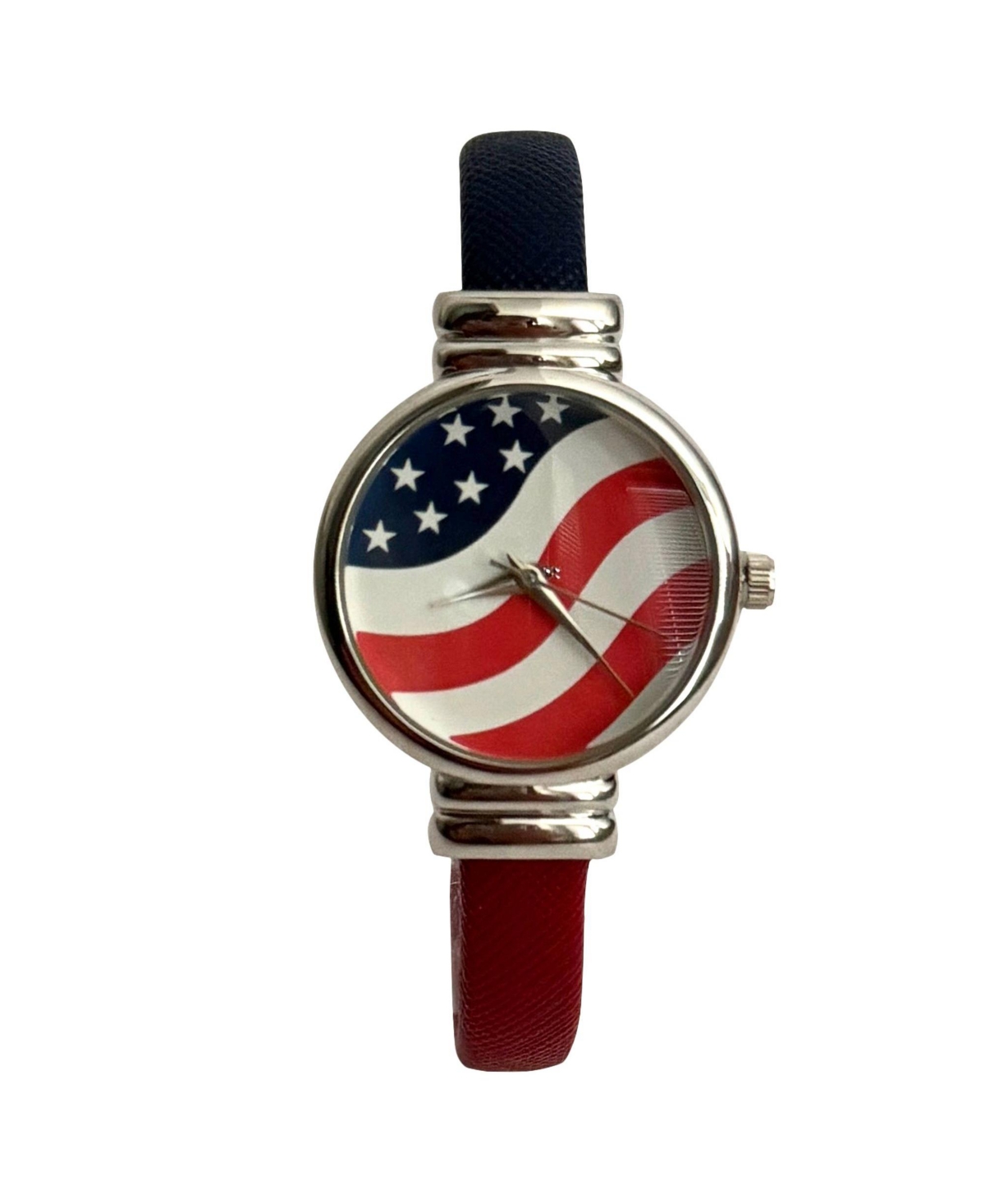 Click here for Olivia Pratt American Flag Bangle Women Watch - Fl... prices