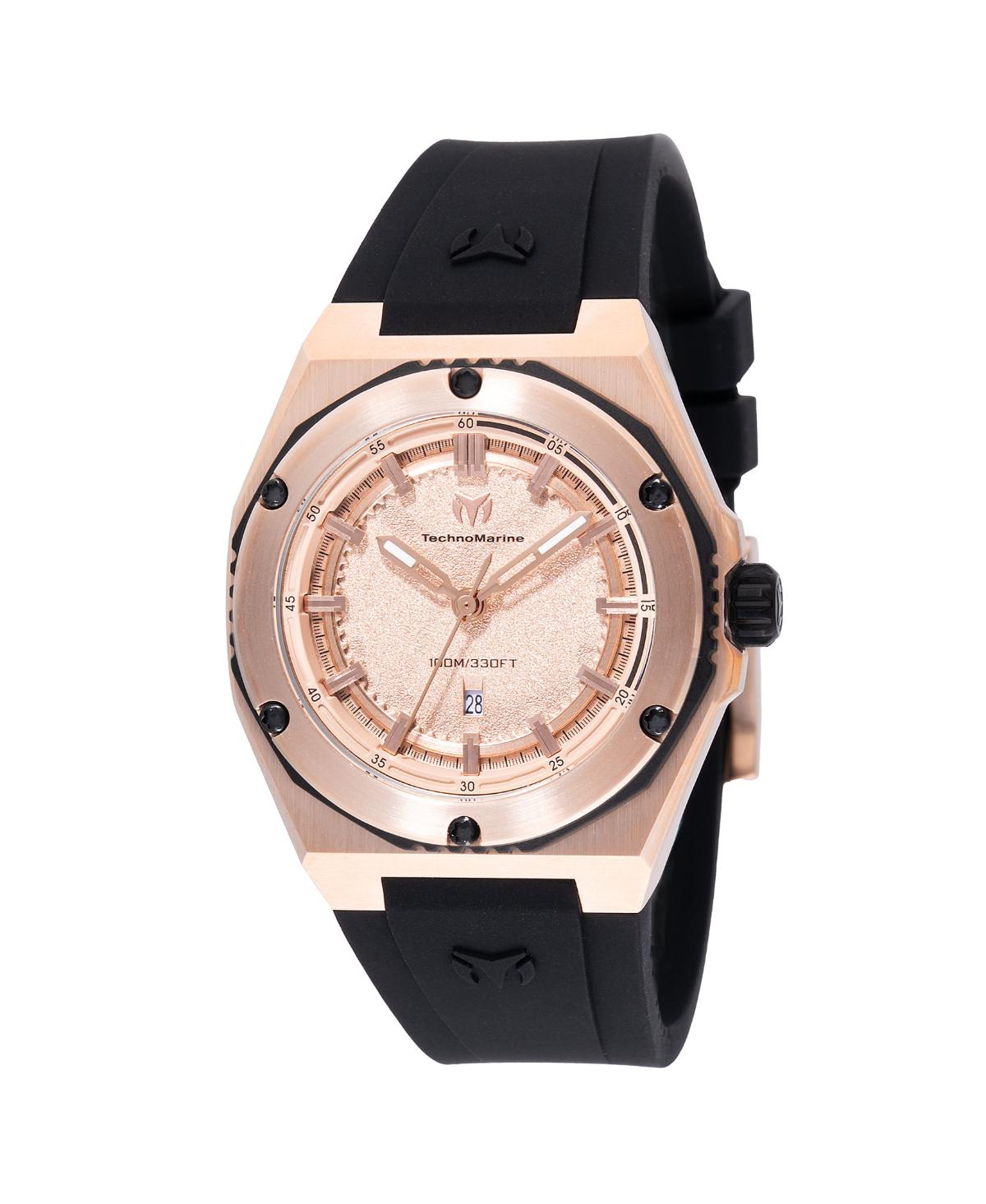 Click here for Technomarine Womens Tm-416048 Coral Quartz Rose Go... prices