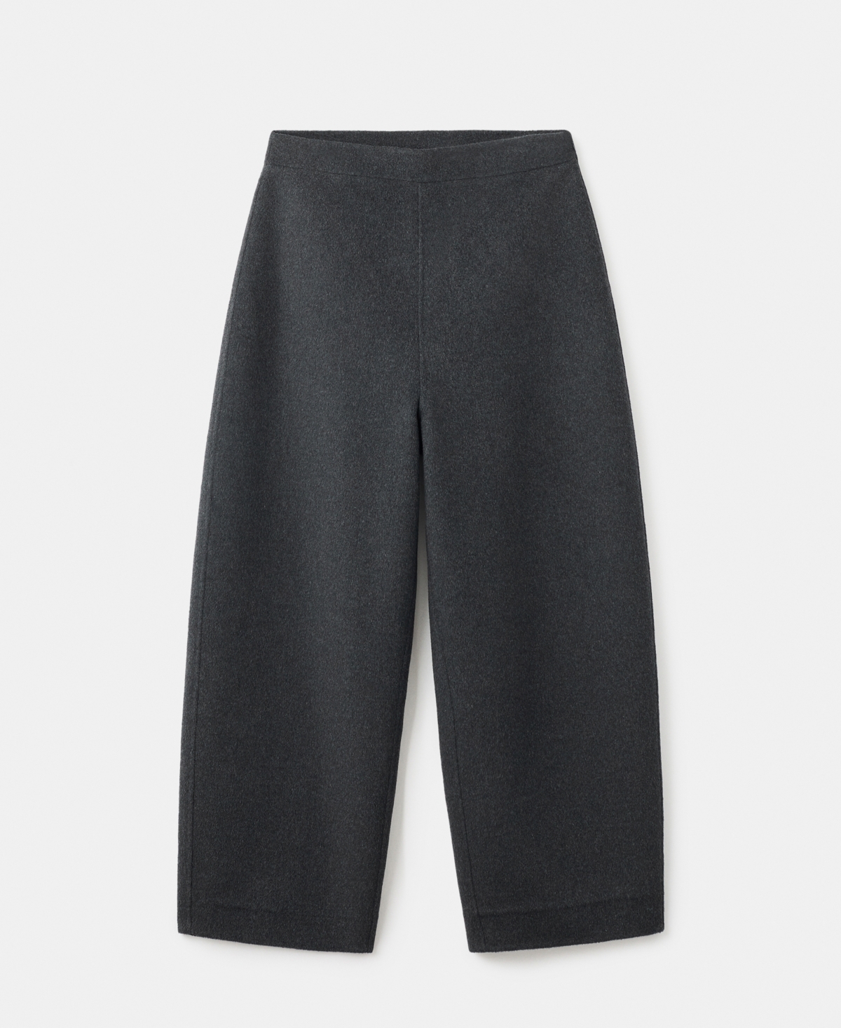 Click here for Mango Womens Wool Balloon Pants - Gray prices