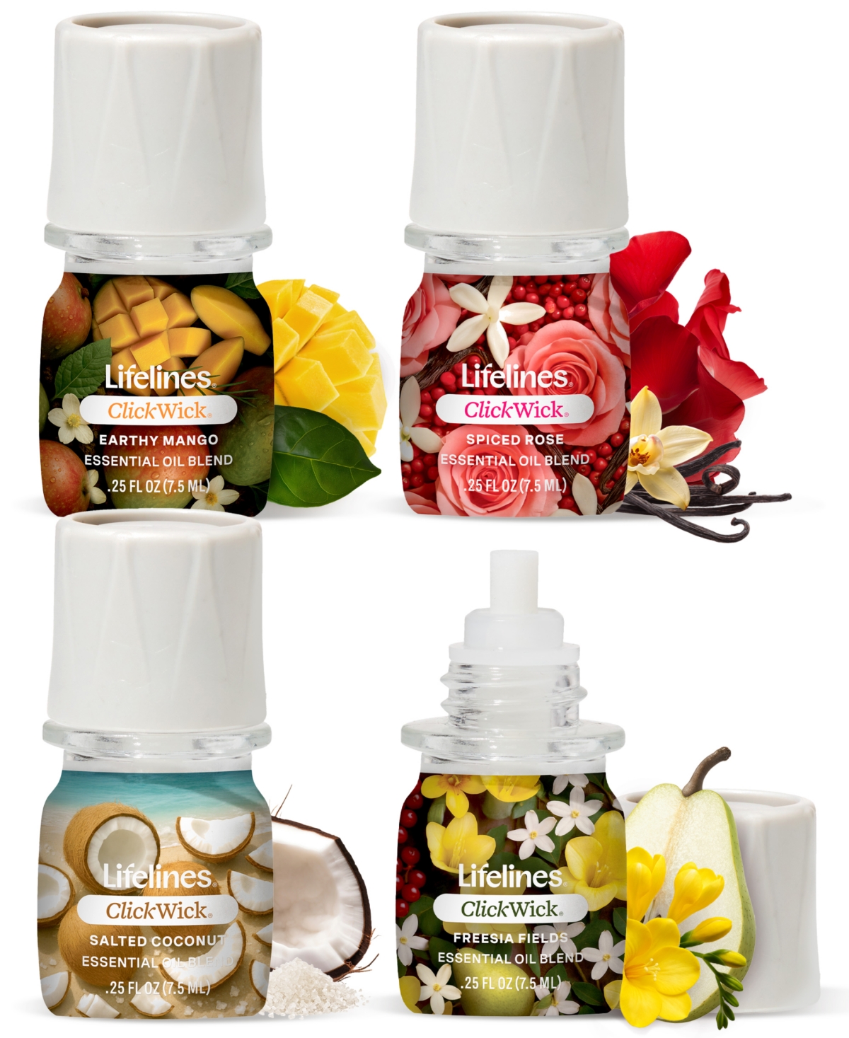 Click here for Lifelines Lush Earth ClickWick Essential Oils  Set... prices