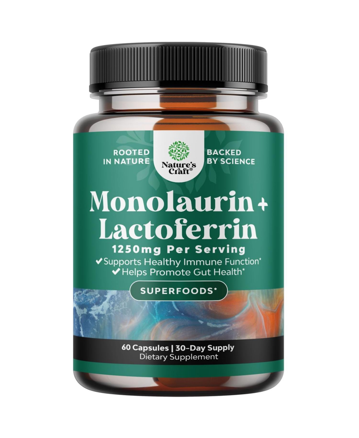 Click here for Monolaurin + Lactoferrin Capsules  Off-whtie/Beige... prices