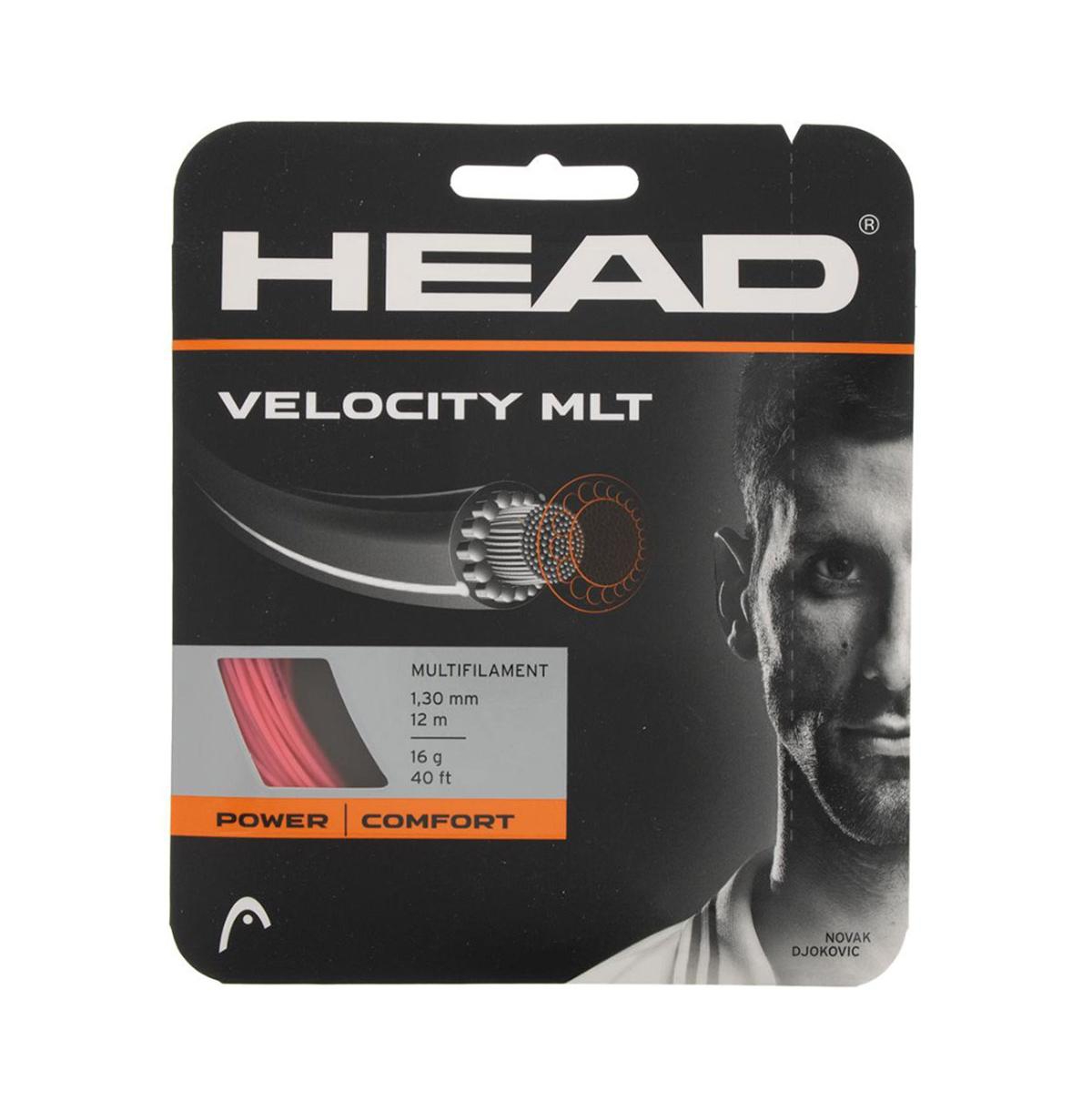 Click here for Head Velocity Mlt 16G Tennis String - Pink prices