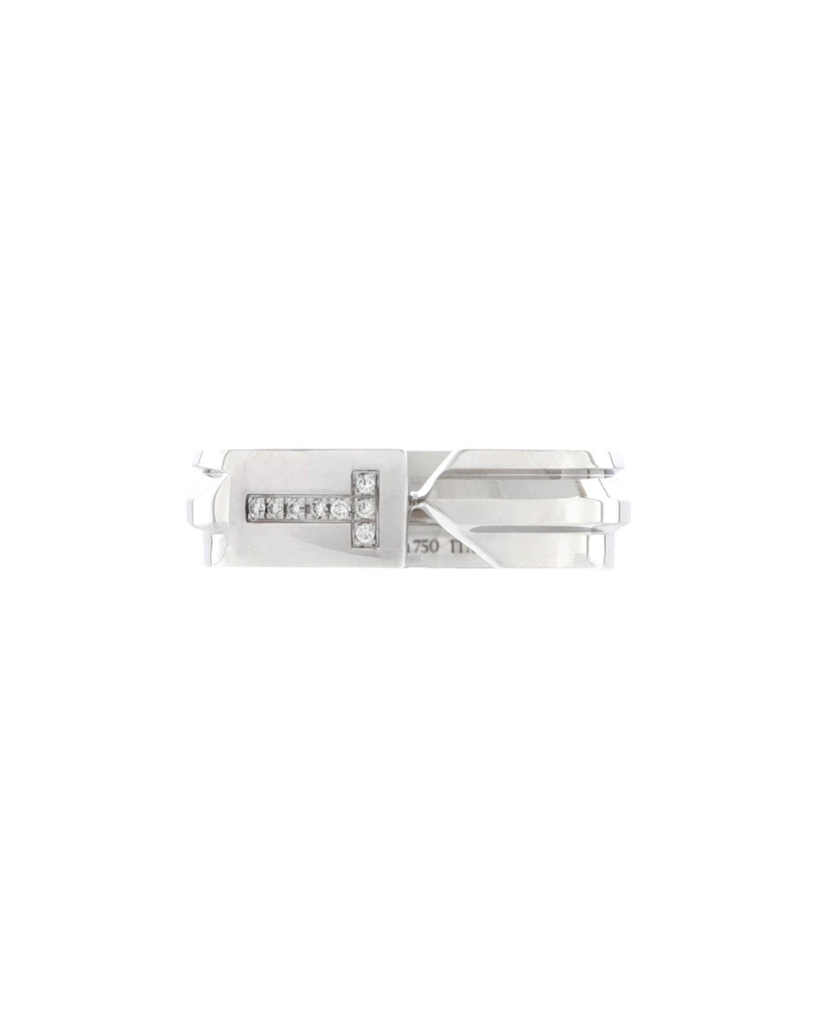 Click here for Pre-Owned Tiffany & Co Modern Keys Ring - 18k whit... prices