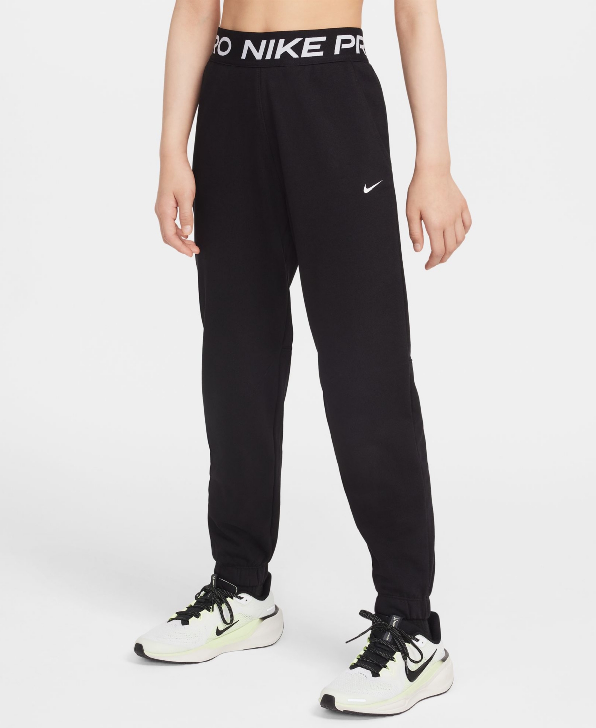 Click here for Nike Girls 7-16 Fleece Dri-fit Pull-On Joggers - B... prices