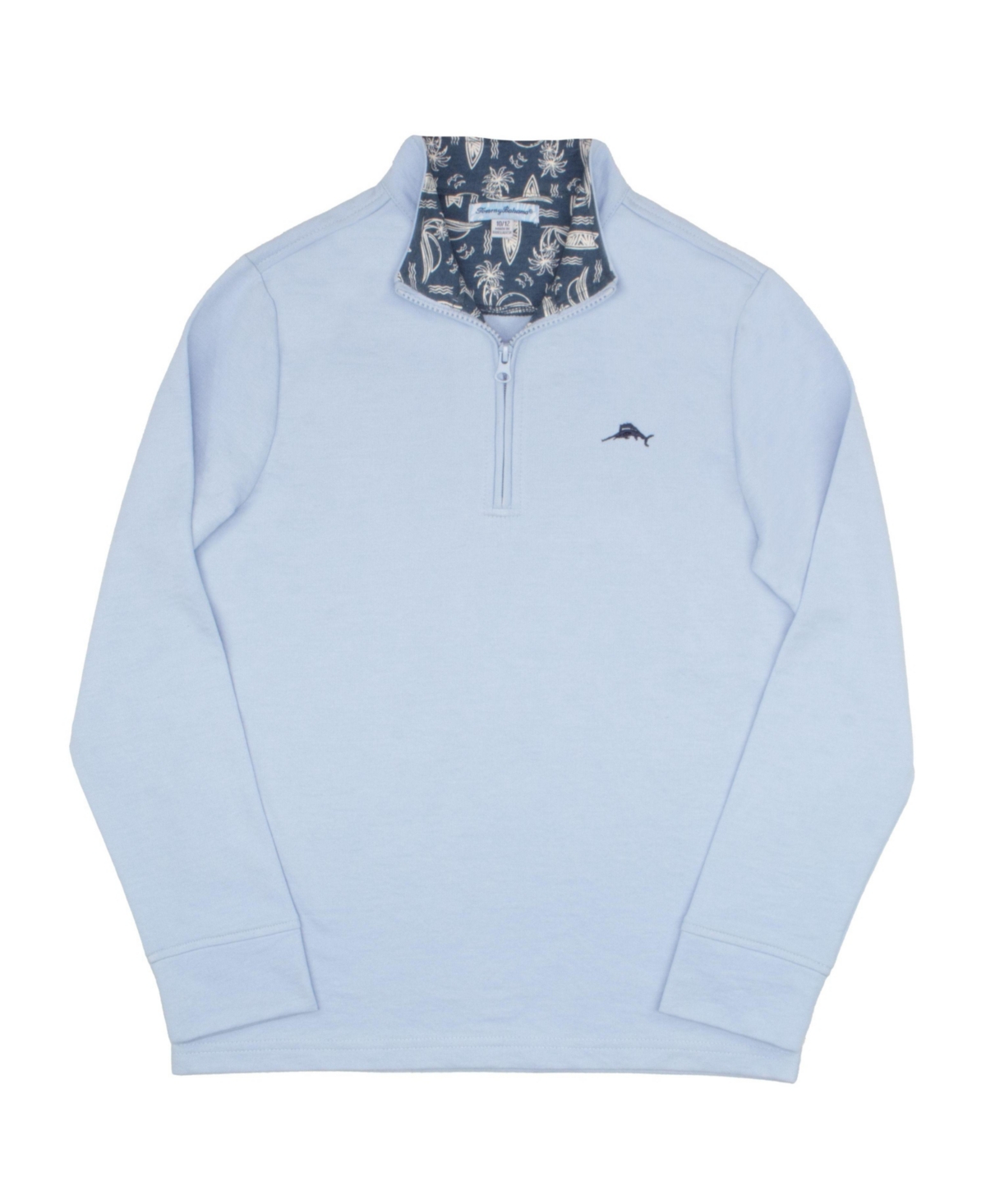 Click here for Tommy Bahama Boys Quarter-Zip Long Sleeve Knit Shi... prices