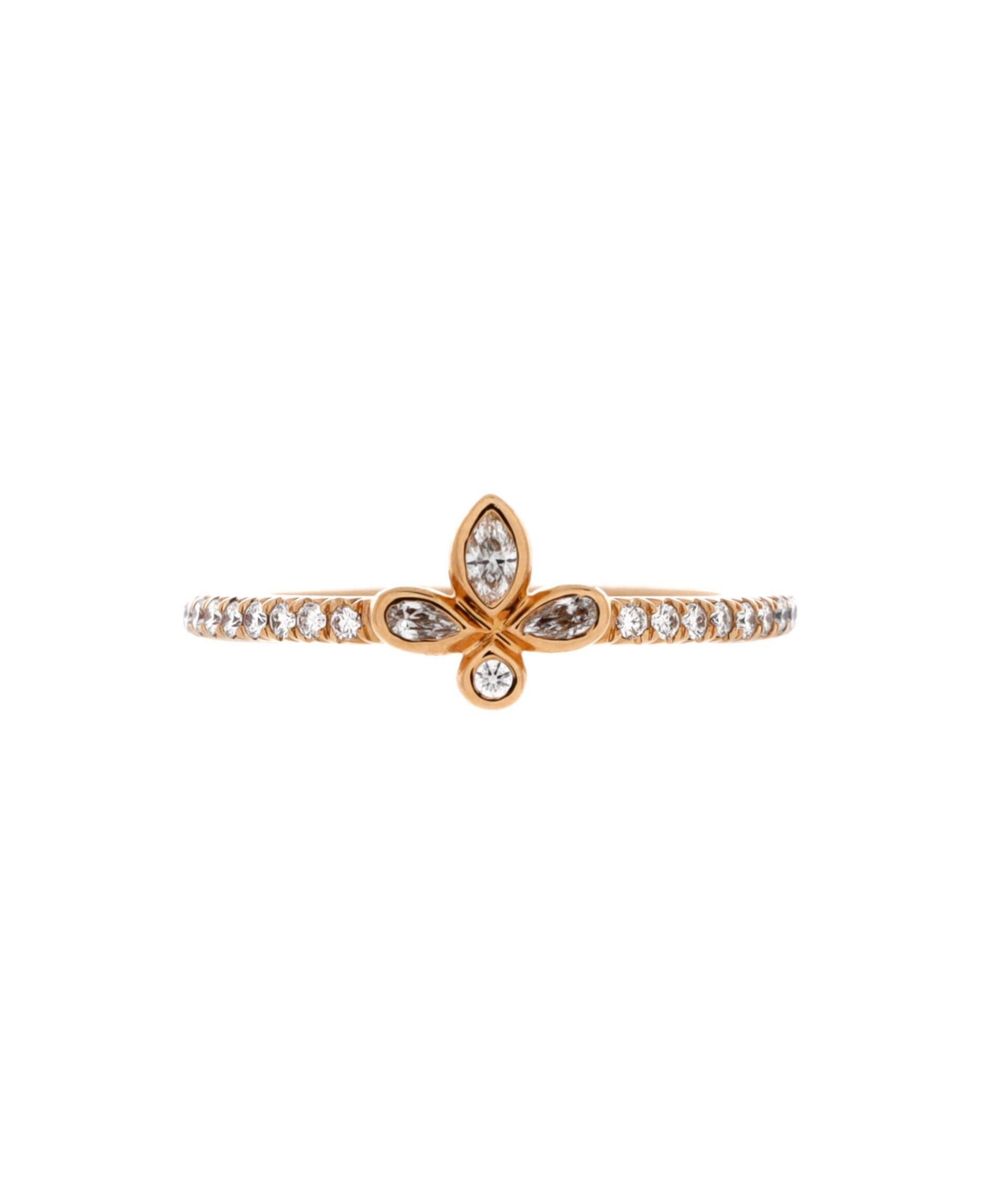Click here for Pre-Owned Tiffany & Co. Fleur de Lis Ring - 18k ro... prices