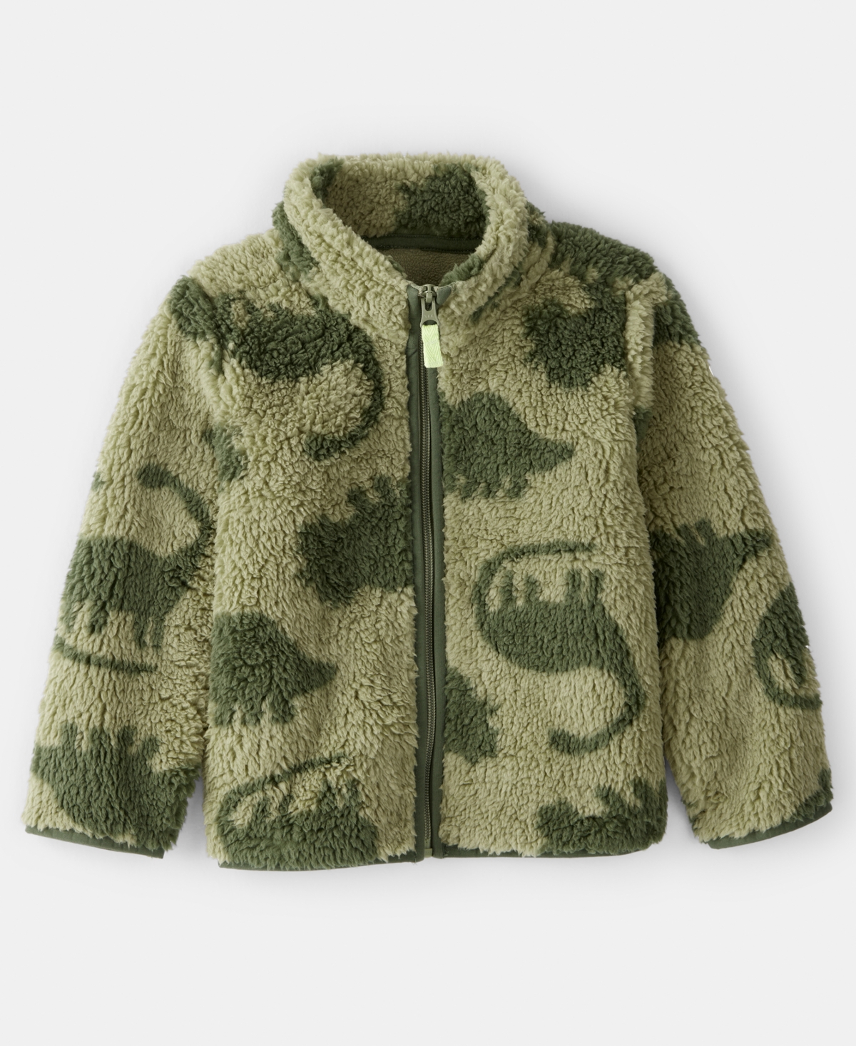 Click here for Carters Boys Toddler 2T-5T Dinosaur Sherpa Zip-Up... prices