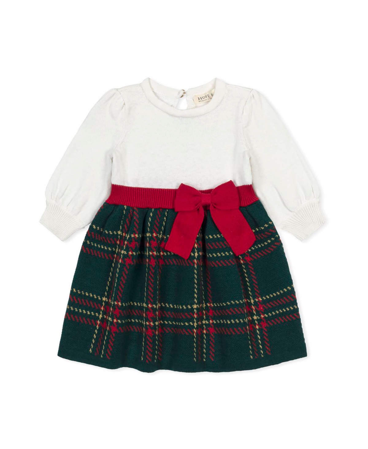 Click here for Hope & Henry Baby Girls Organic Long Sleeve Skater... prices