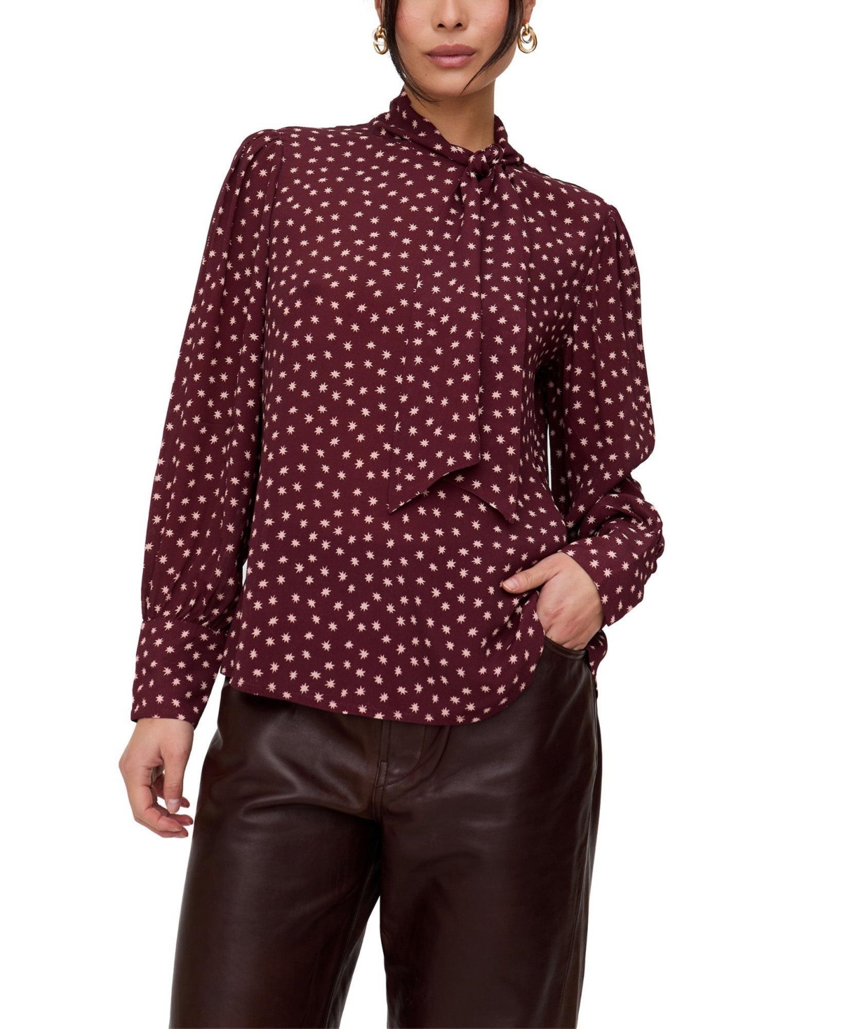 Click here for Lily and Lionel London Womens Fifi bow Blouse - Bu... prices