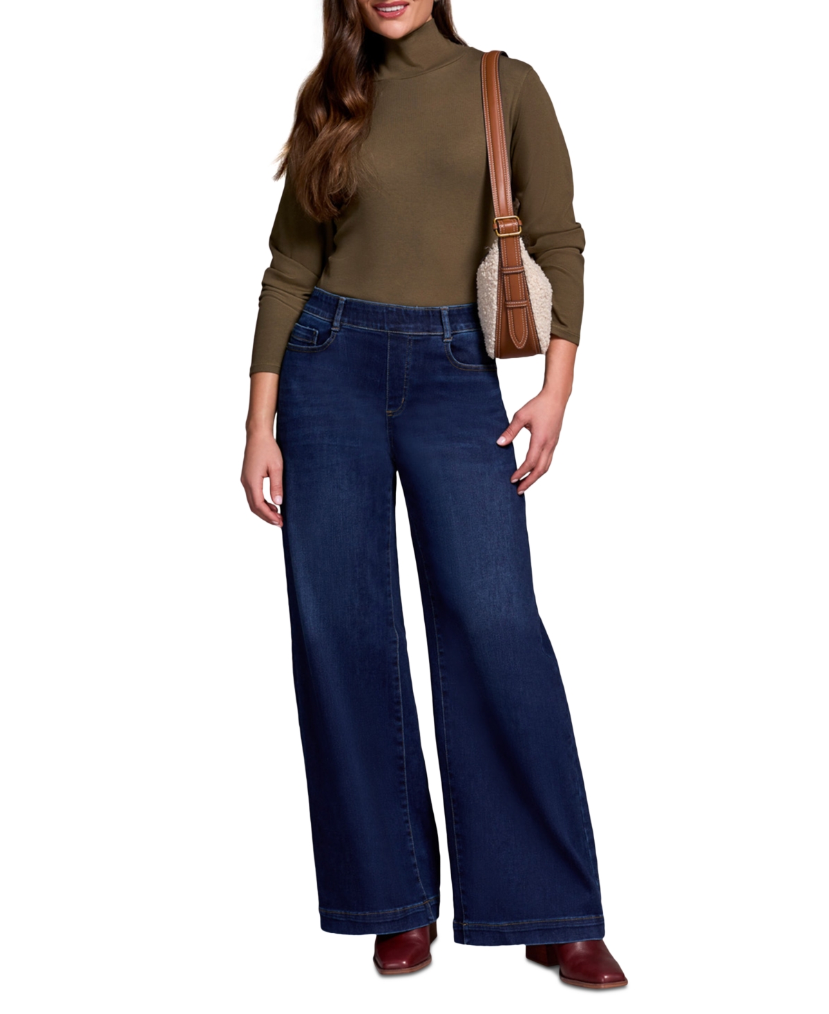 Click here for Tribal Womens Audrey Boundless Stretch Denim Pull-... prices
