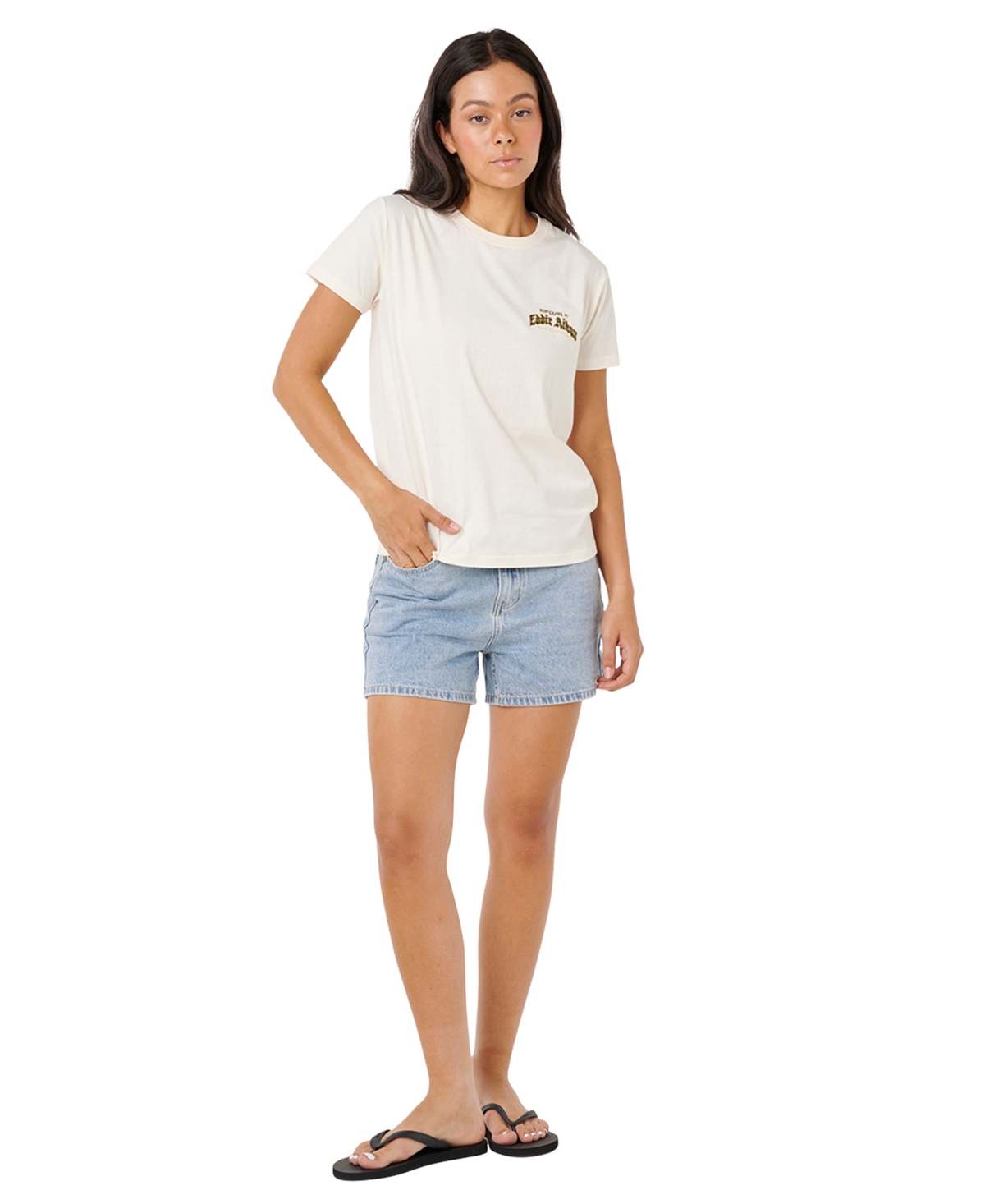 Click here for Rip Curl Womens Printed Standard Fit T-Shirt - Bon... prices