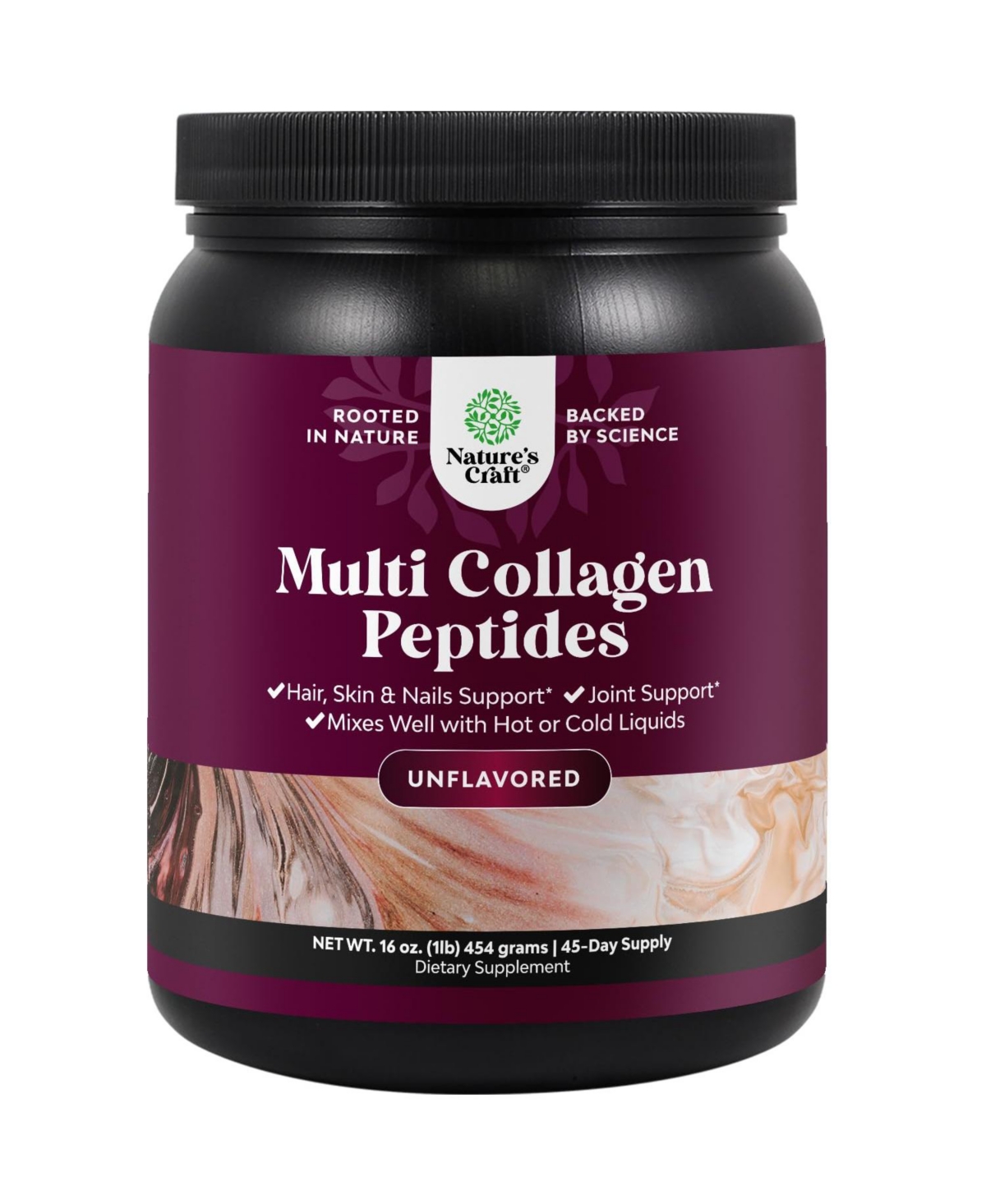 Click here for Natures Craft Collagen Peptide Powder  1lb prices
