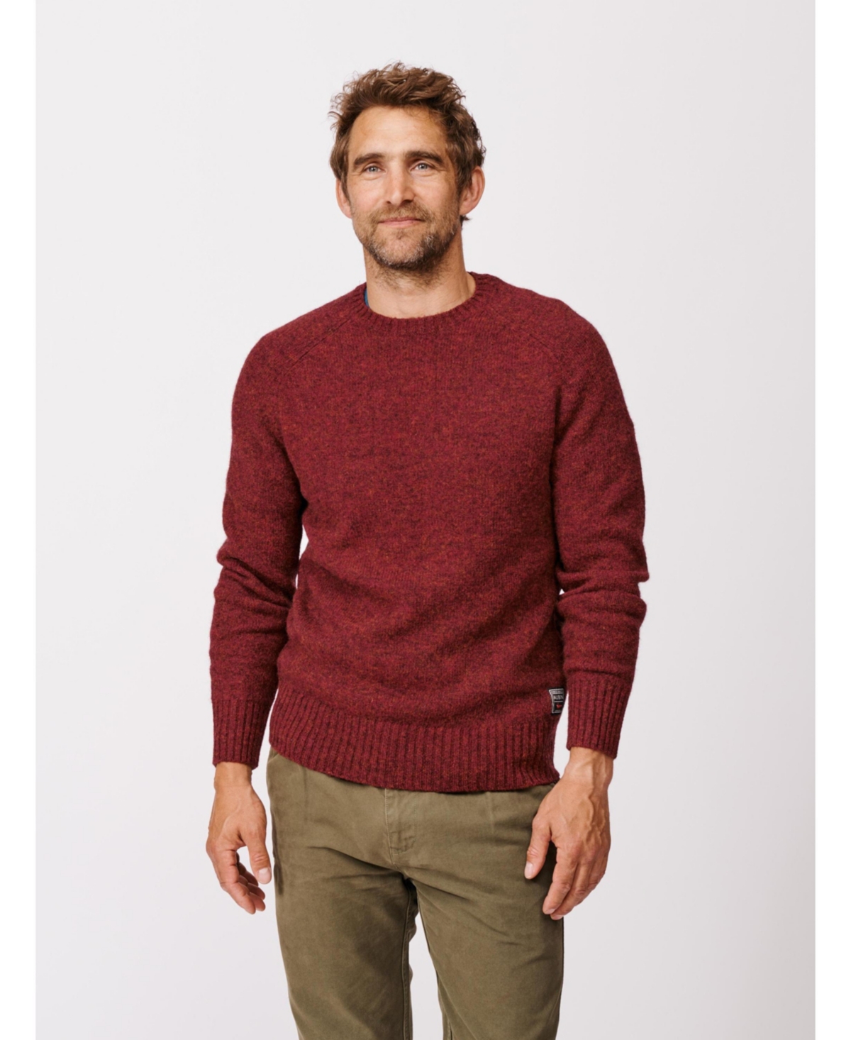 Click here for Aubin Mens Prestwick Shetland Crew Neck Sweater -... prices