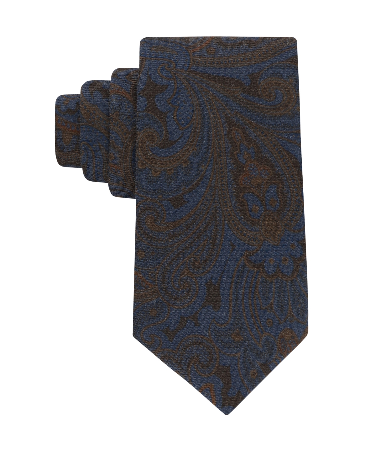 Click here for Tommy Hilfiger Mens Hadley Paisley Print Tie - Bro... prices