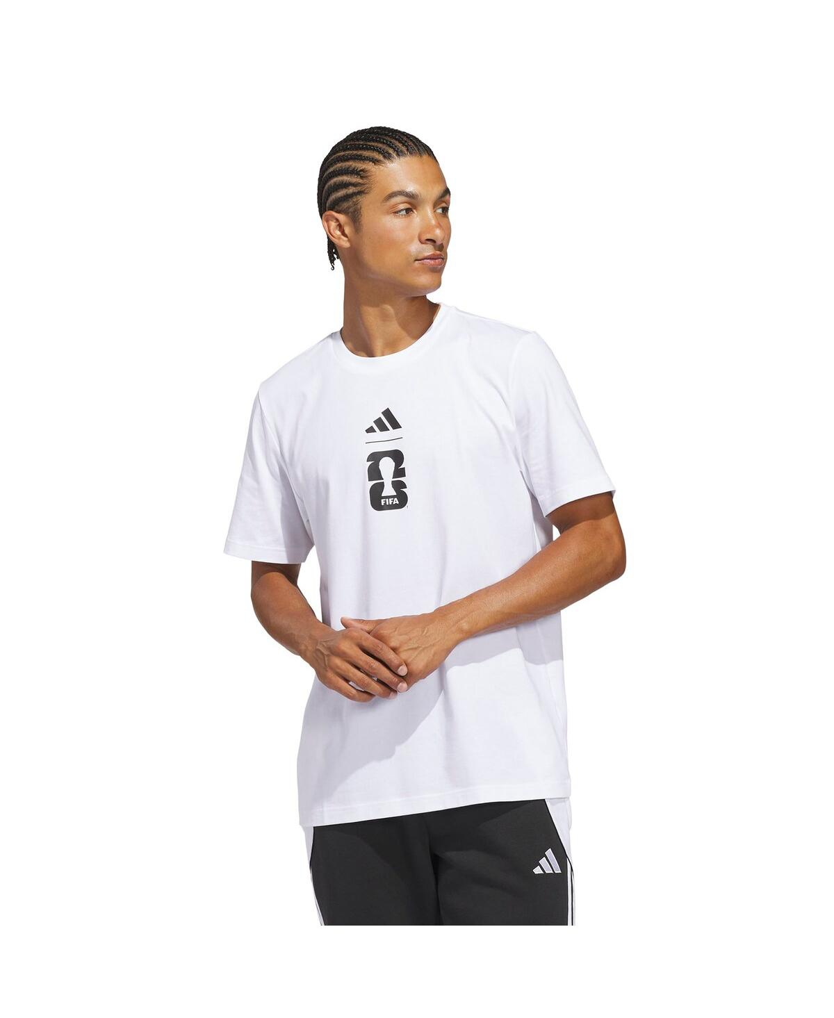Click here for Adidas Mens White 2026 Fifa World Cup Match Ball T... prices