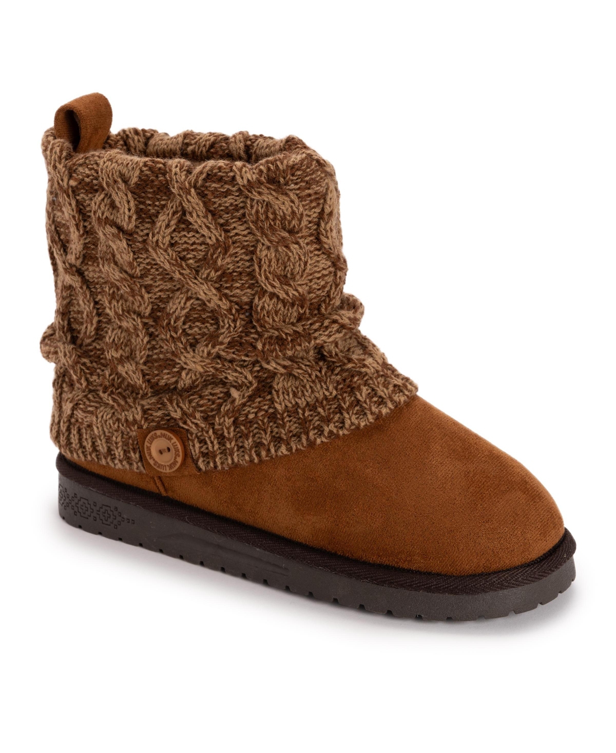 Click here for Muk Luks Womens Laurel Boots - Chestnut prices