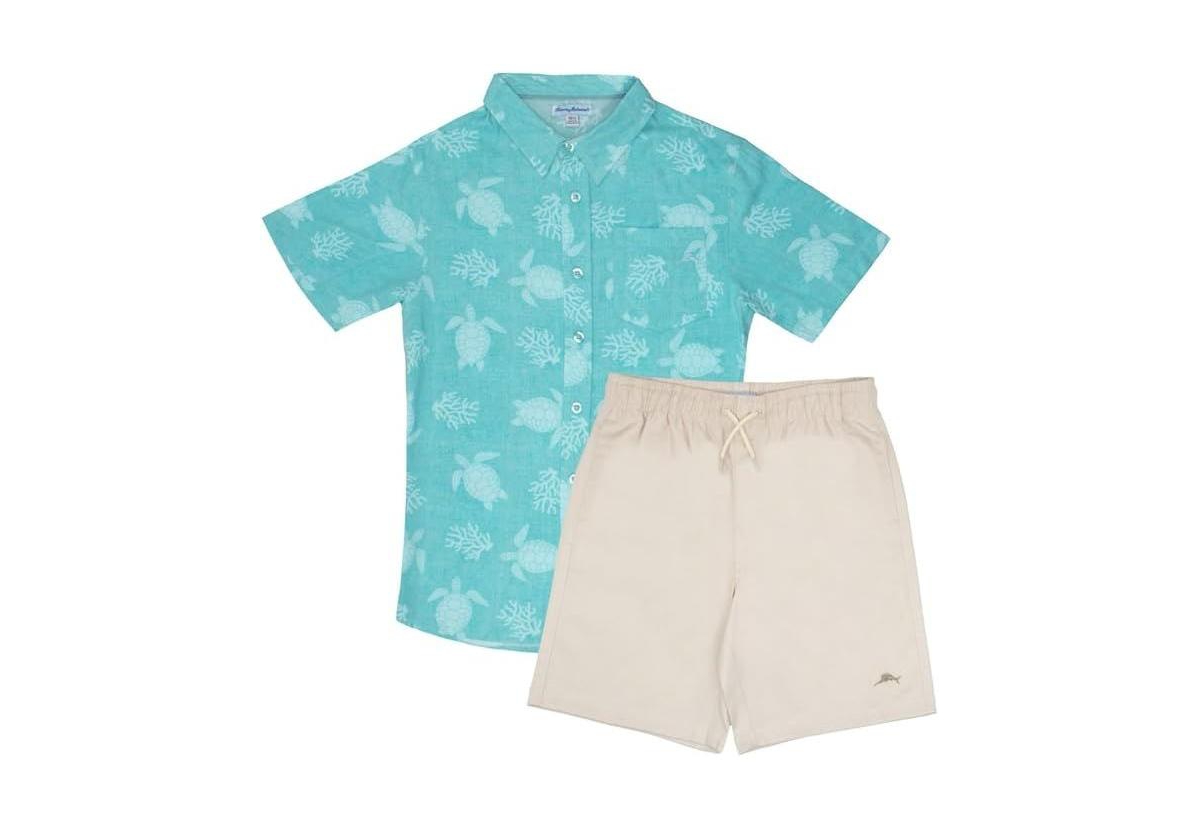 Click here for Tommy Bahama Boys 2 Piece Button Down Shirt and Sh... prices