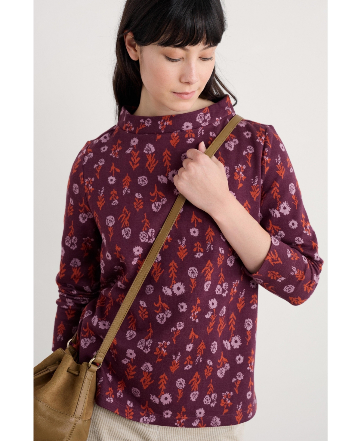 Click here for Seasalt Cornwall Womens Field Glass Top - Flower s... prices