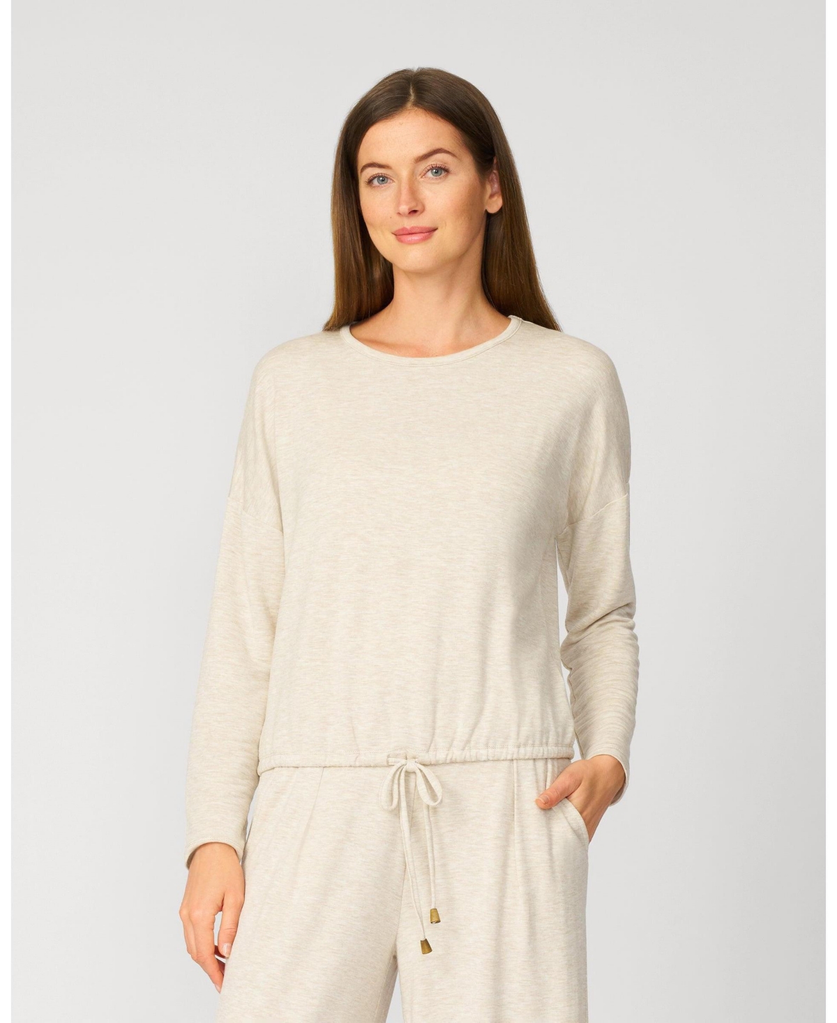 Click here for Cable & Gauge Womens Crewneck Ultra Soft Terry Swe... prices