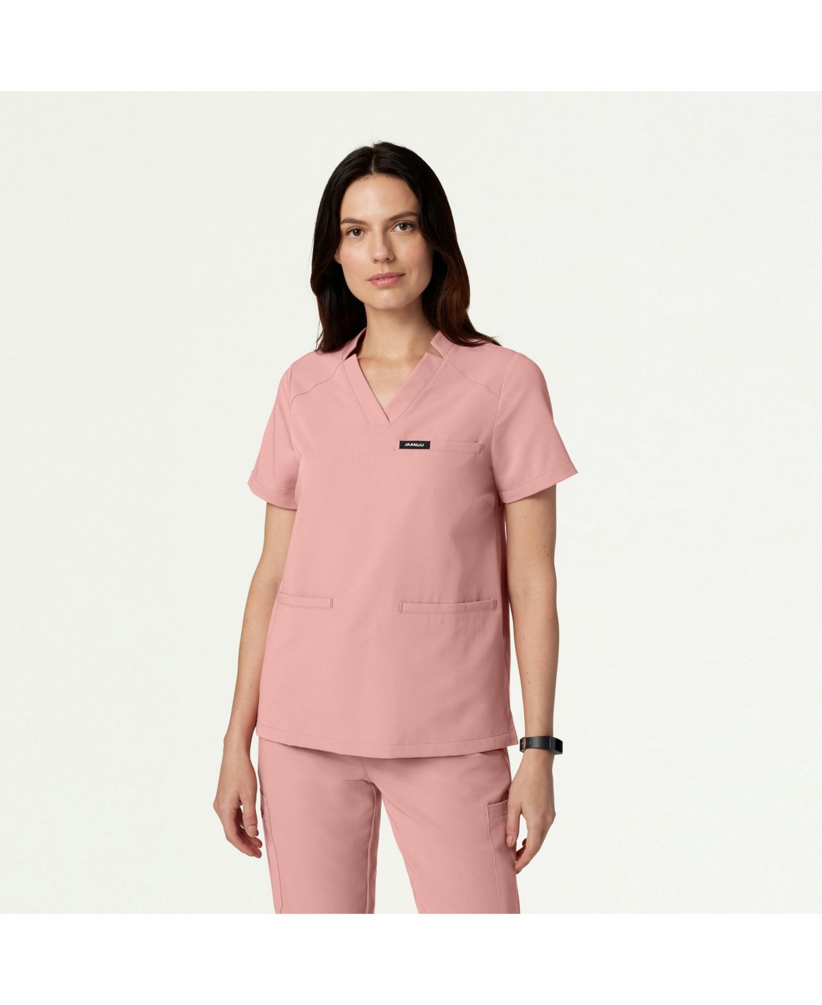 Click here for Jaanuu Womens Helia 3-Pocket Classic Notched V-Nec... prices