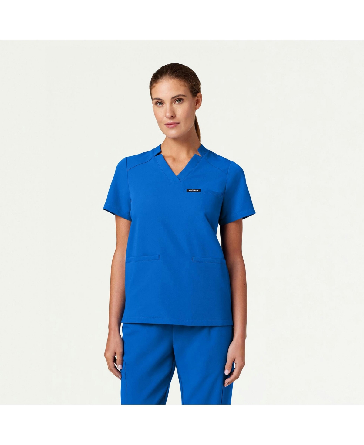 Click here for Jaanuu Womens Helia 3-Pocket Classic Notched V-Nec... prices