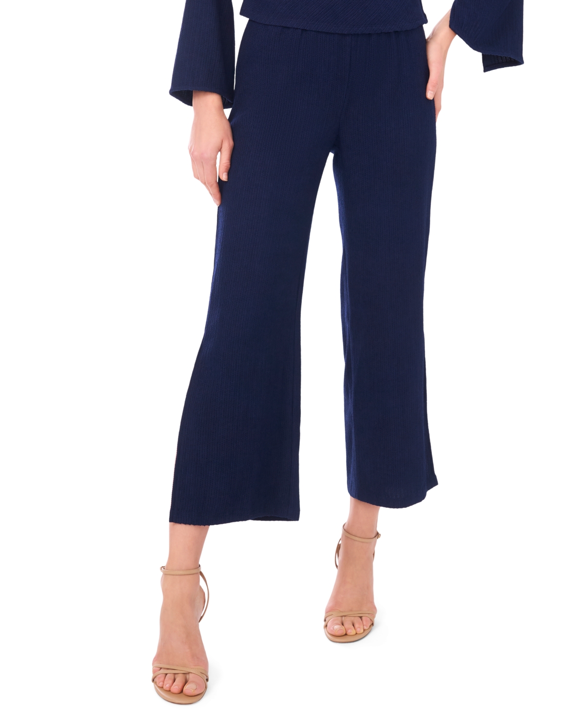 Click here for Sam & Jess Petite Pull-On Wide Leg Pants - Navy prices